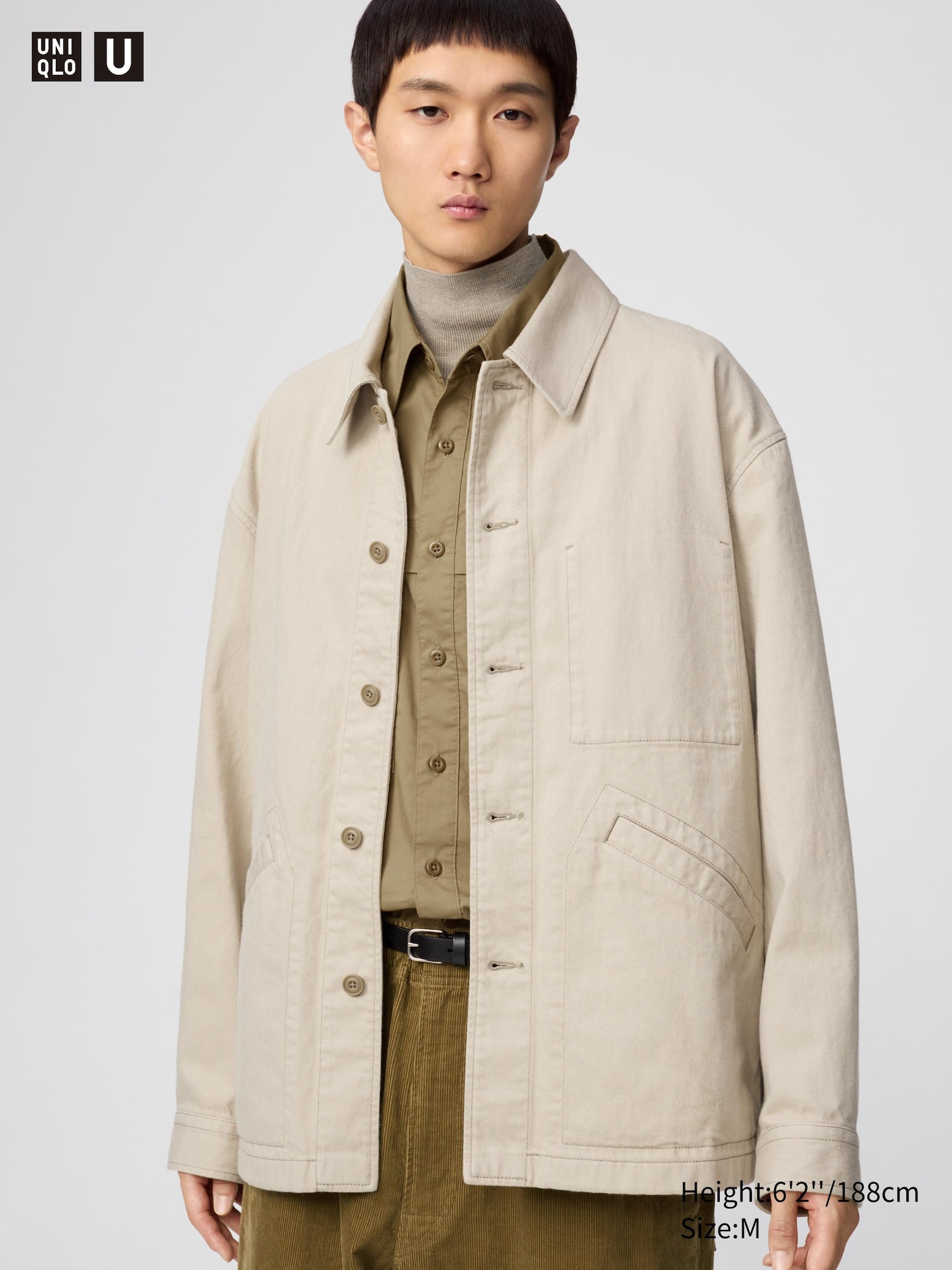Men's Oversized Colour Denim Jacket | UNIQLO UK