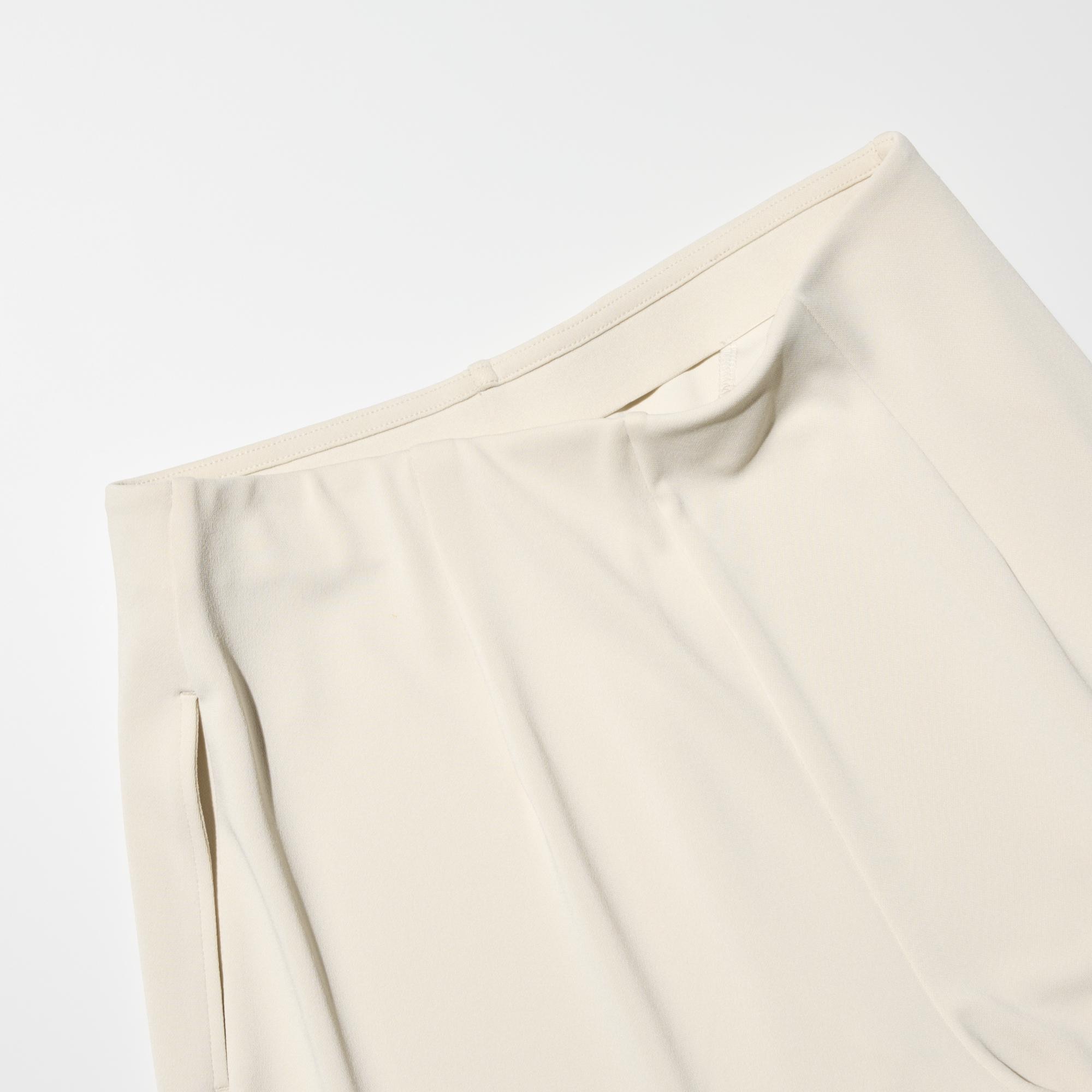 Women's Crepe Jersey Straight Trousers | UNIQLO UK