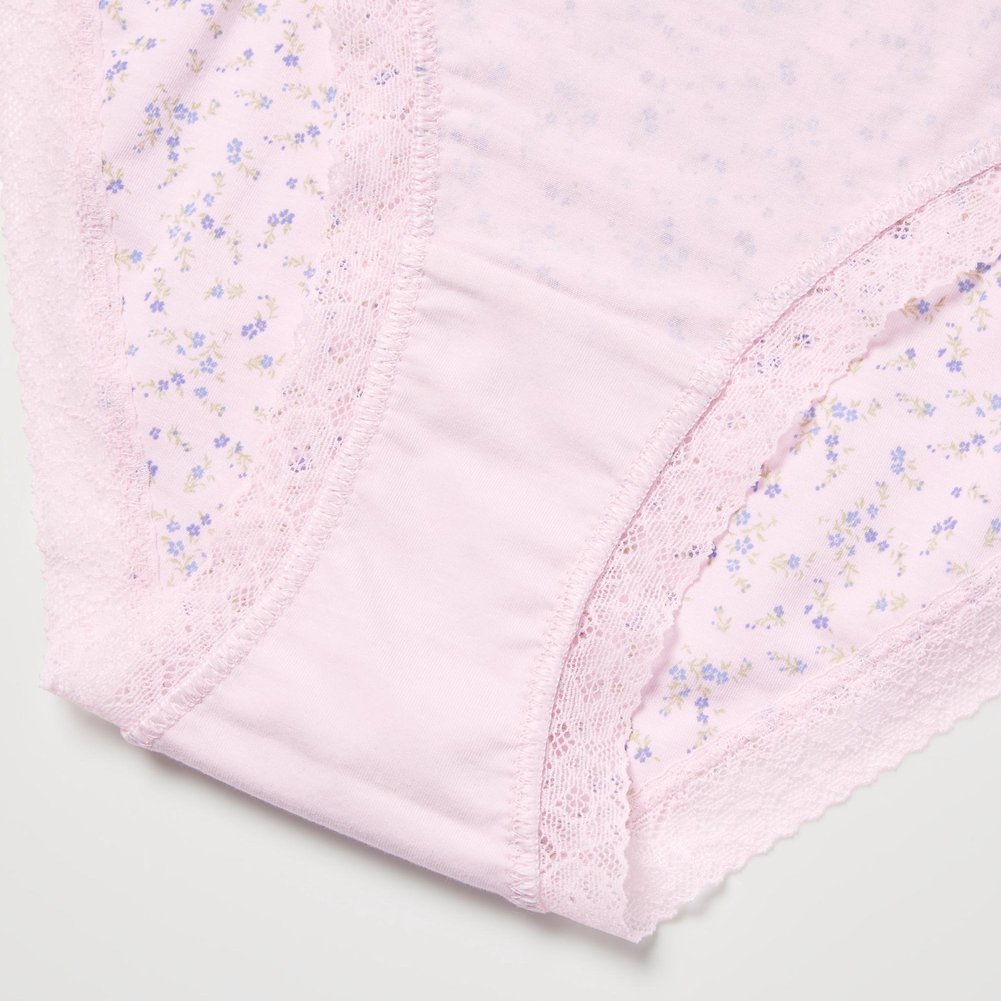 Women's Briefs (High Rise, Flowers) | UNIQLO UK