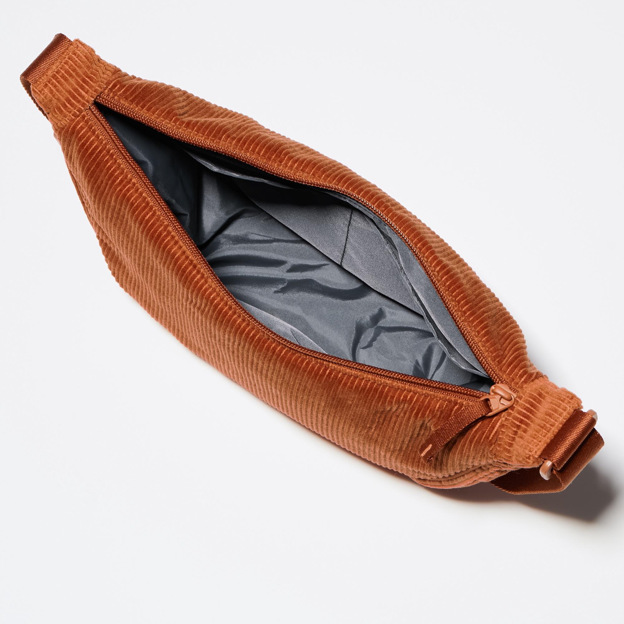Women's Round Mini Shoulder Bag (Corduroy) | UNIQLO UK