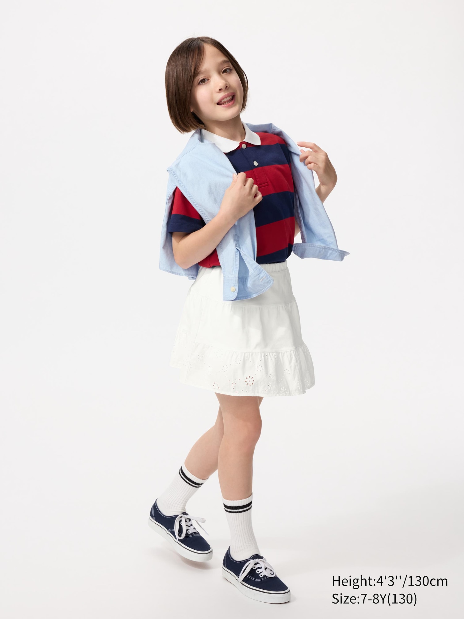 Kids' Jersey Mini Skort (Embroidered) | UNIQLO UK