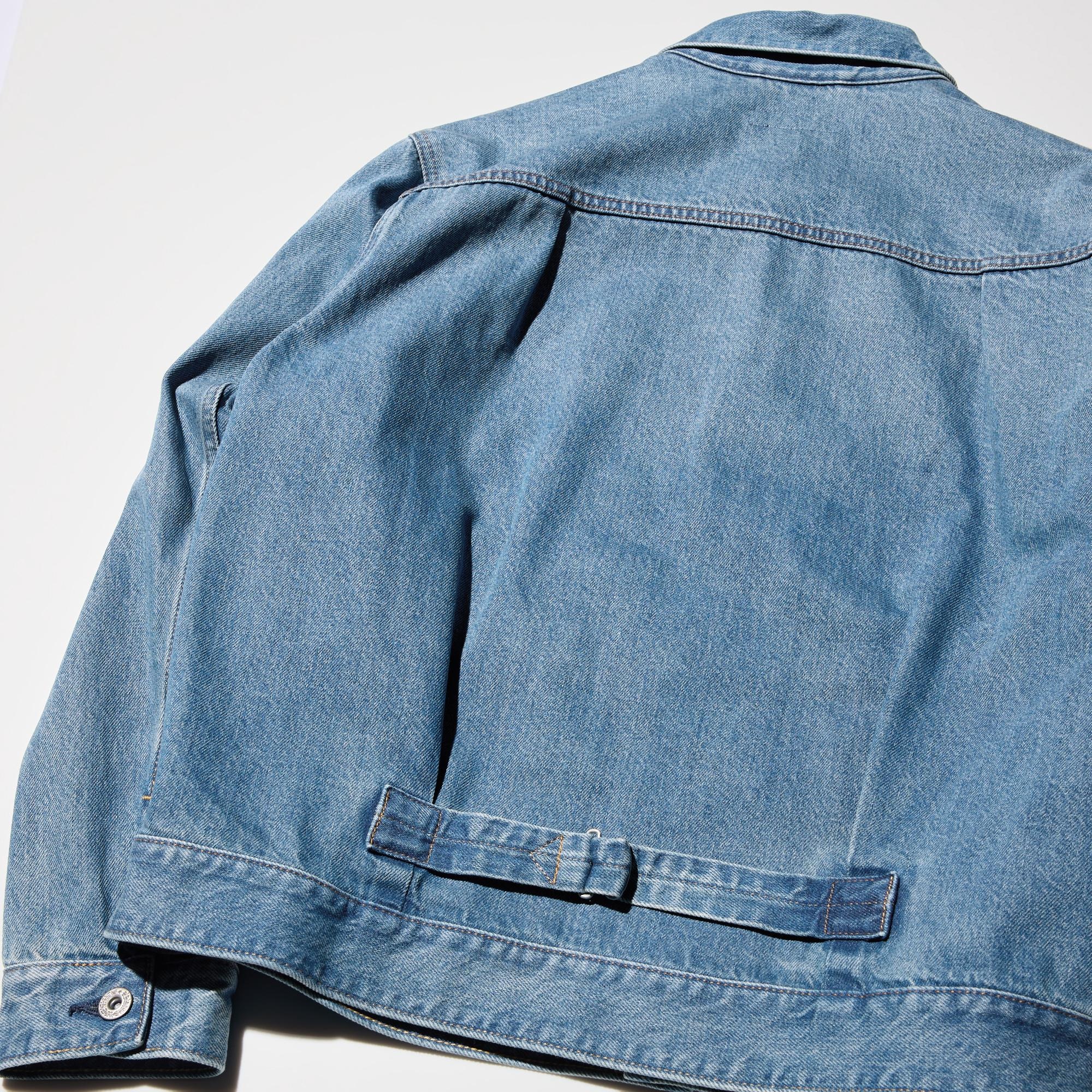 Men's Denim Trucker Jacket | UNIQLO UK