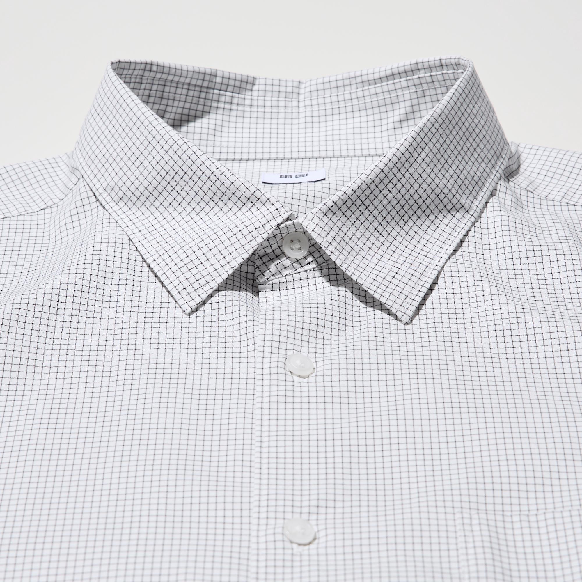 Unisex Broadcloth Regular Fit Shirt (Regular Collar, Check) | UNIQLO UK