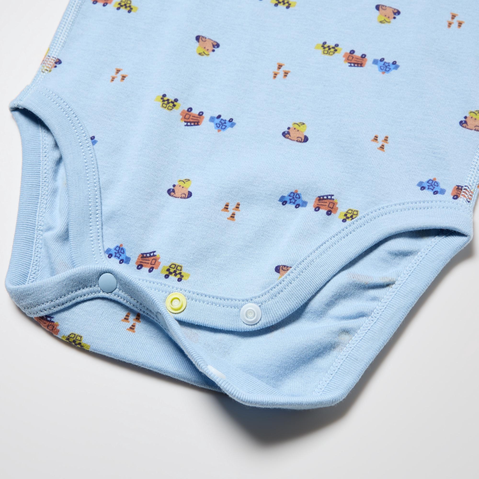 Babies' Bodysuit (Long Sleeve, Printed) | UNIQLO UK