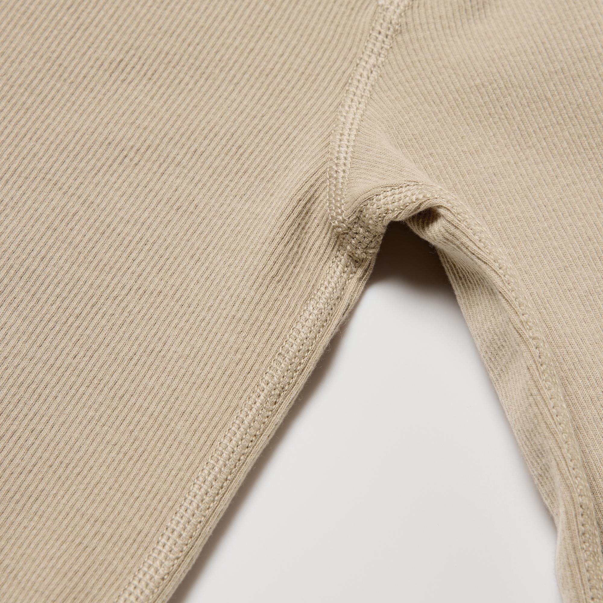 Babies' Bodysuit (Long Sleeve, Ribbed) | UNIQLO UK