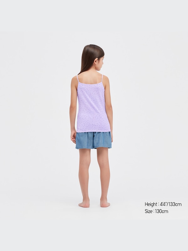 Kids GIRLS AIRism Cotton Blend Camisole (Printed) | UNIQLO ID
