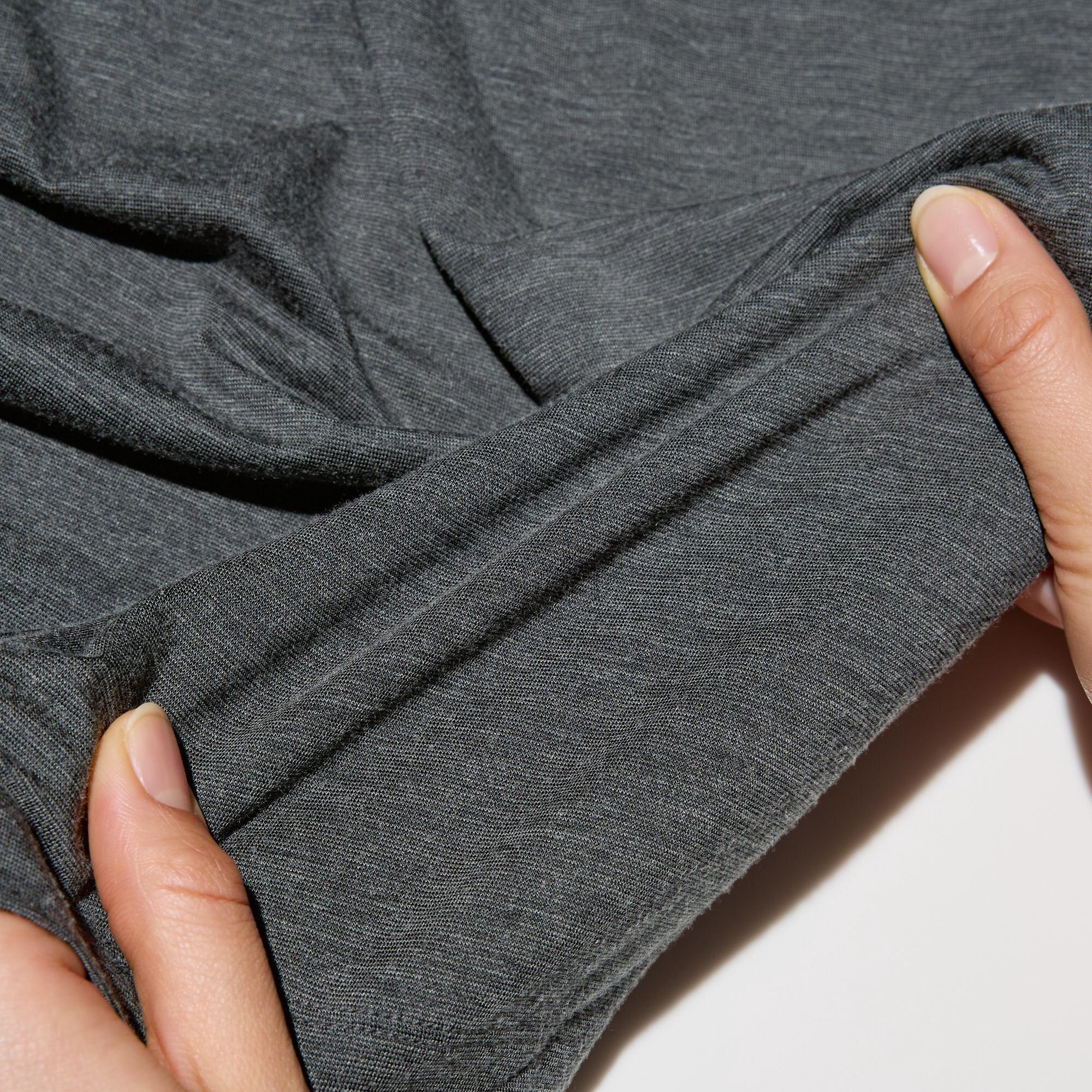 Men's HEATTECH Crew Neck T-Shirt | Long Sleeve | UNIQLO ID