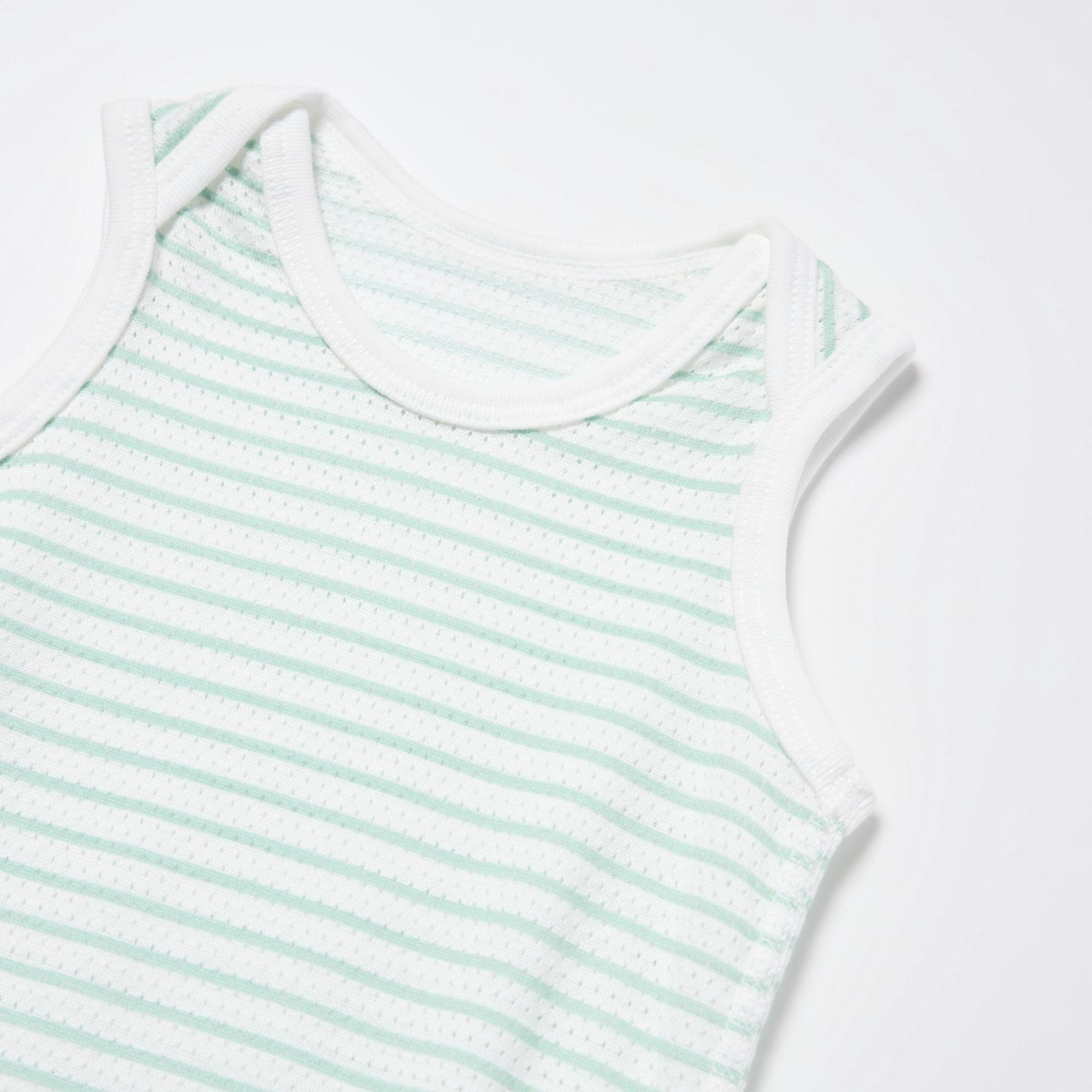 Baby Cotton Mesh Inner Bodysuit | Sleeveless | UNIQLO ID