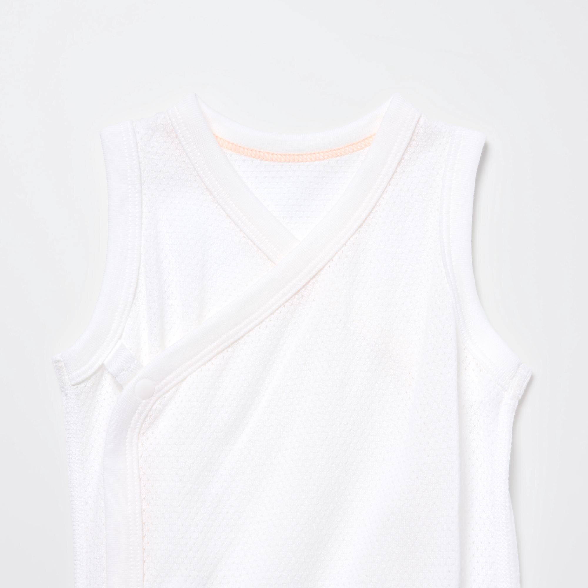 Baby Cotton Mesh Inner Bodysuit | Sleeveless | UNIQLO ID
