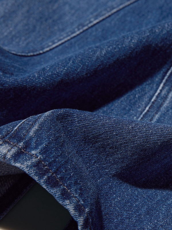 Rok Panjang Panel Denim Wanita | UNIQLO ID