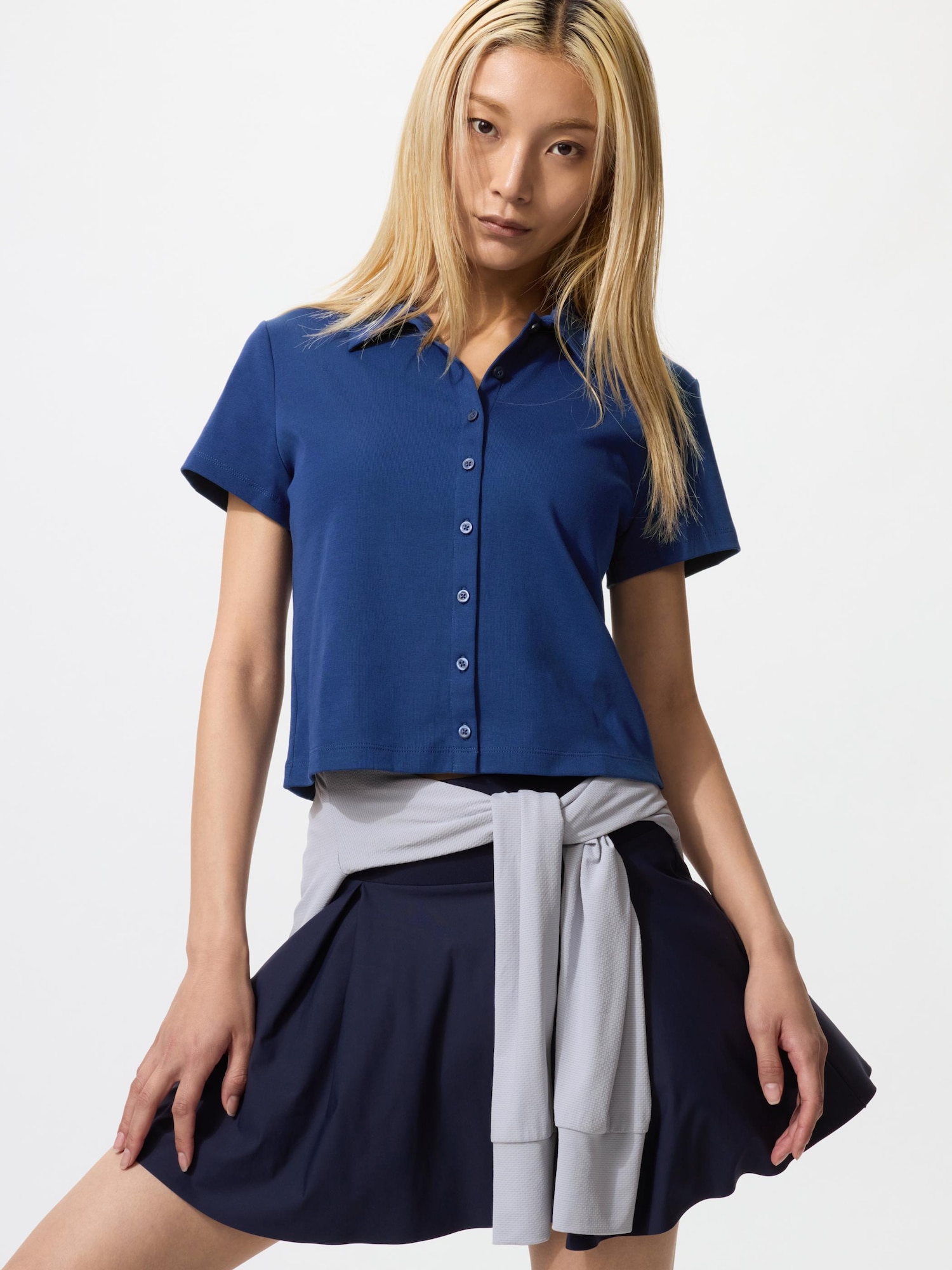 Women's Mini Polo Shirt Short Sleeve | UNIQLO ID