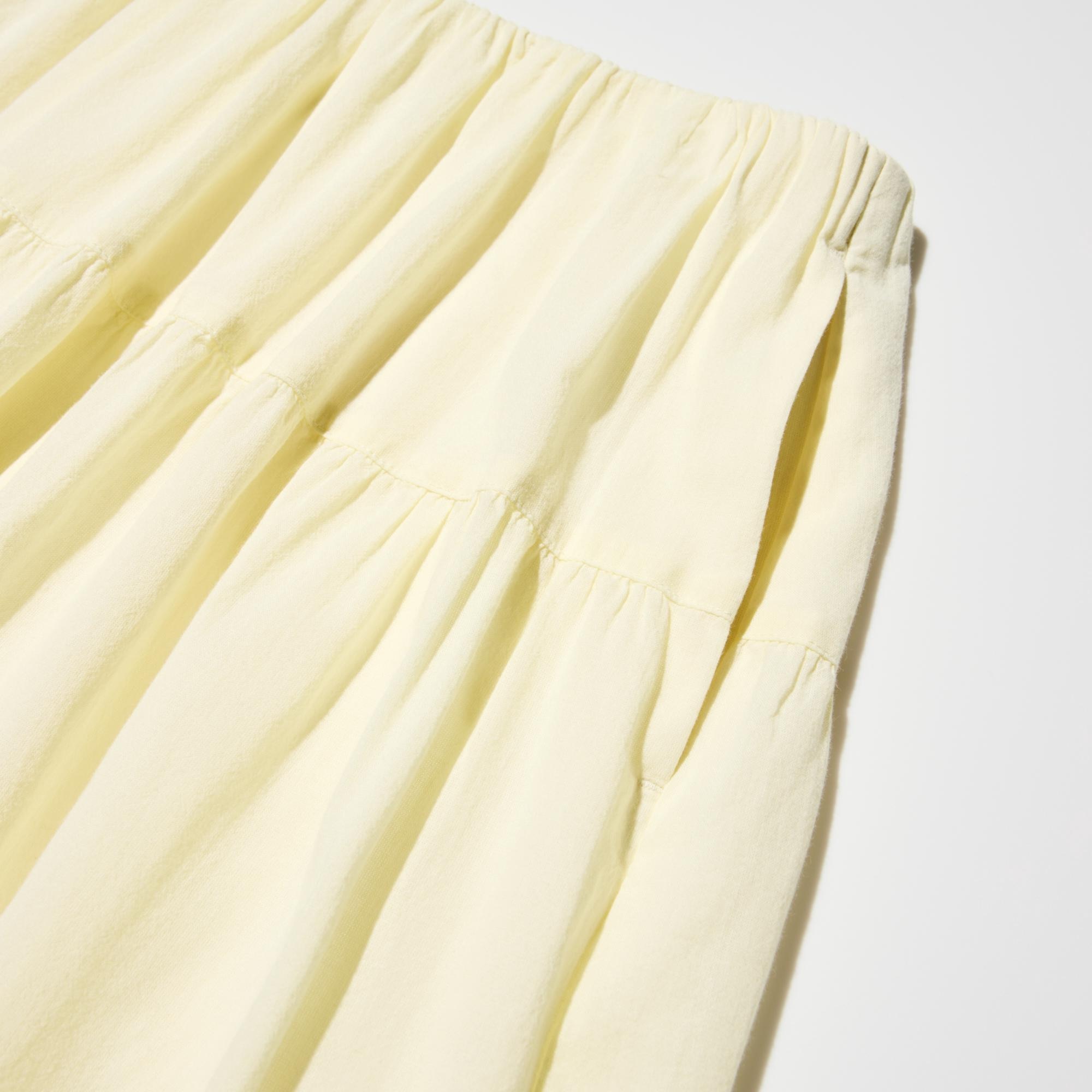 Rok Panel (Rok Ruffle) Wanita | UNIQLO ID