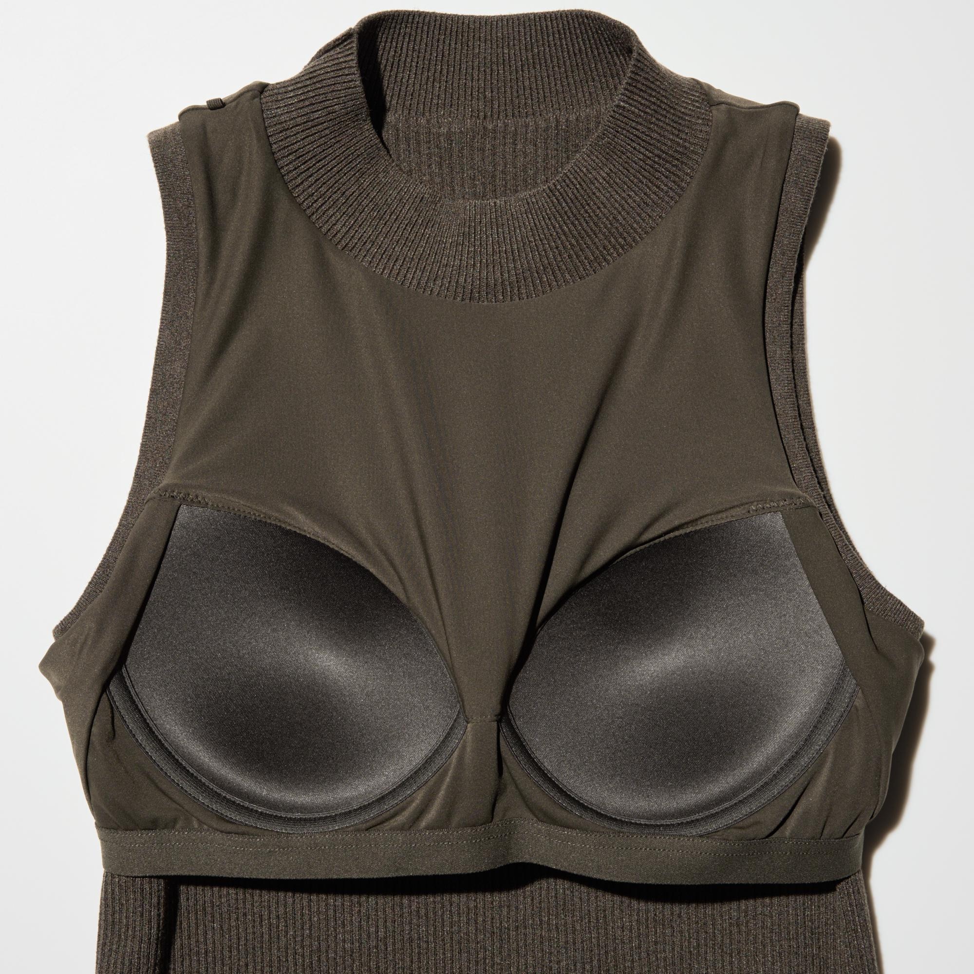 Women's Washable Knit Bra Top | UNIQLO ID