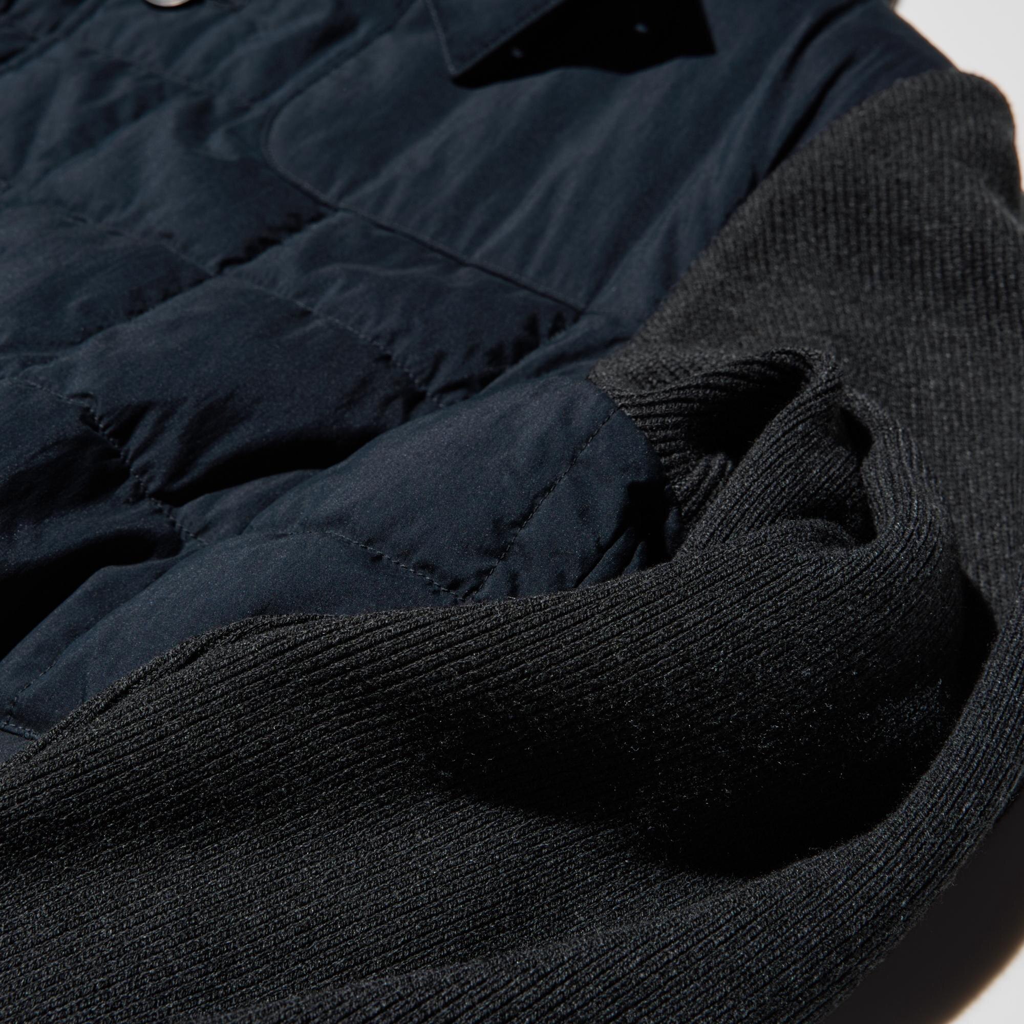 Men's Combination Quilted Jacket | UNIQLO ID