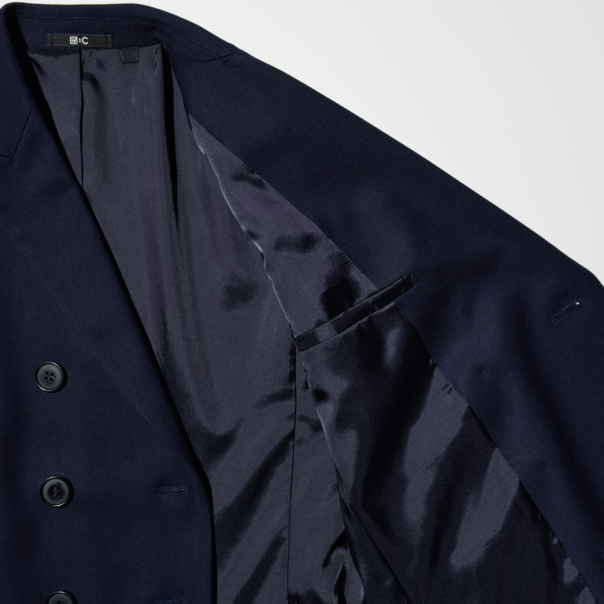 Jaket Tailored Double Breasted Wanita | UNIQLO ID