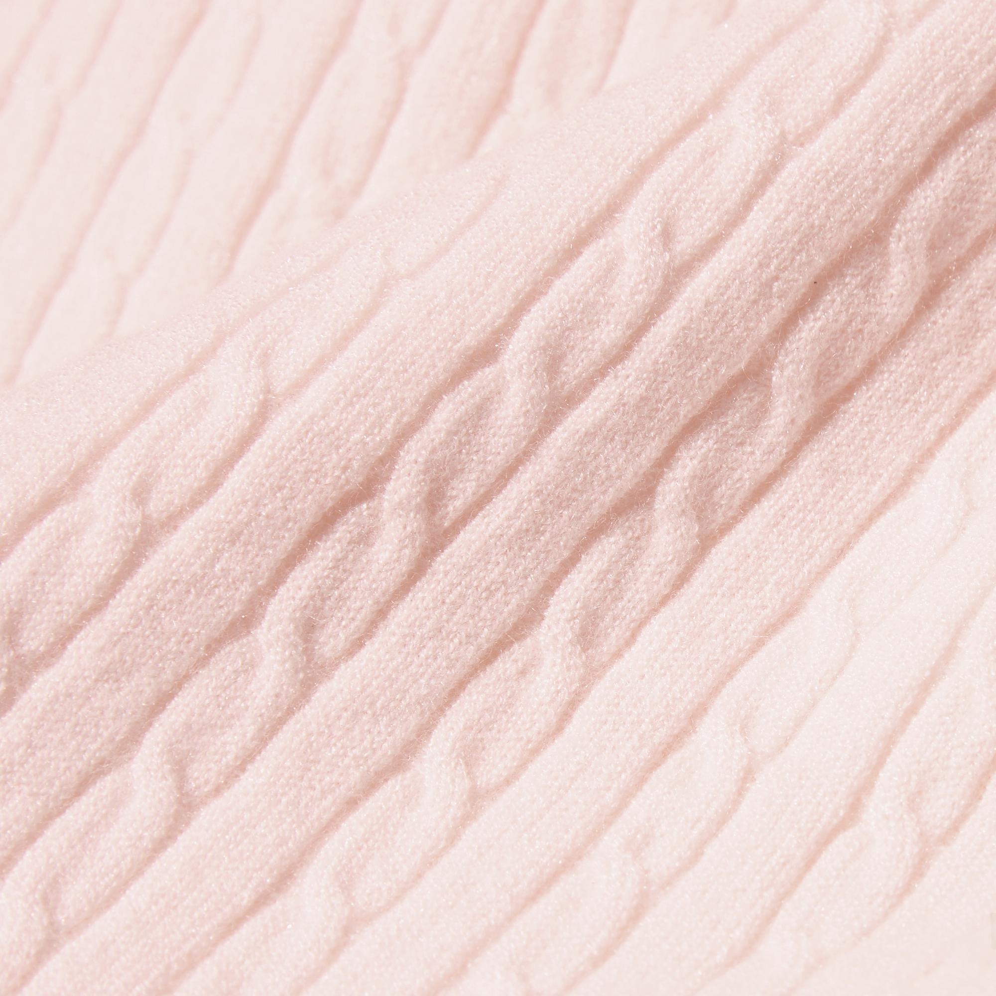 Women's Mini Cable Crew Neck Sweater | UNIQLO ID