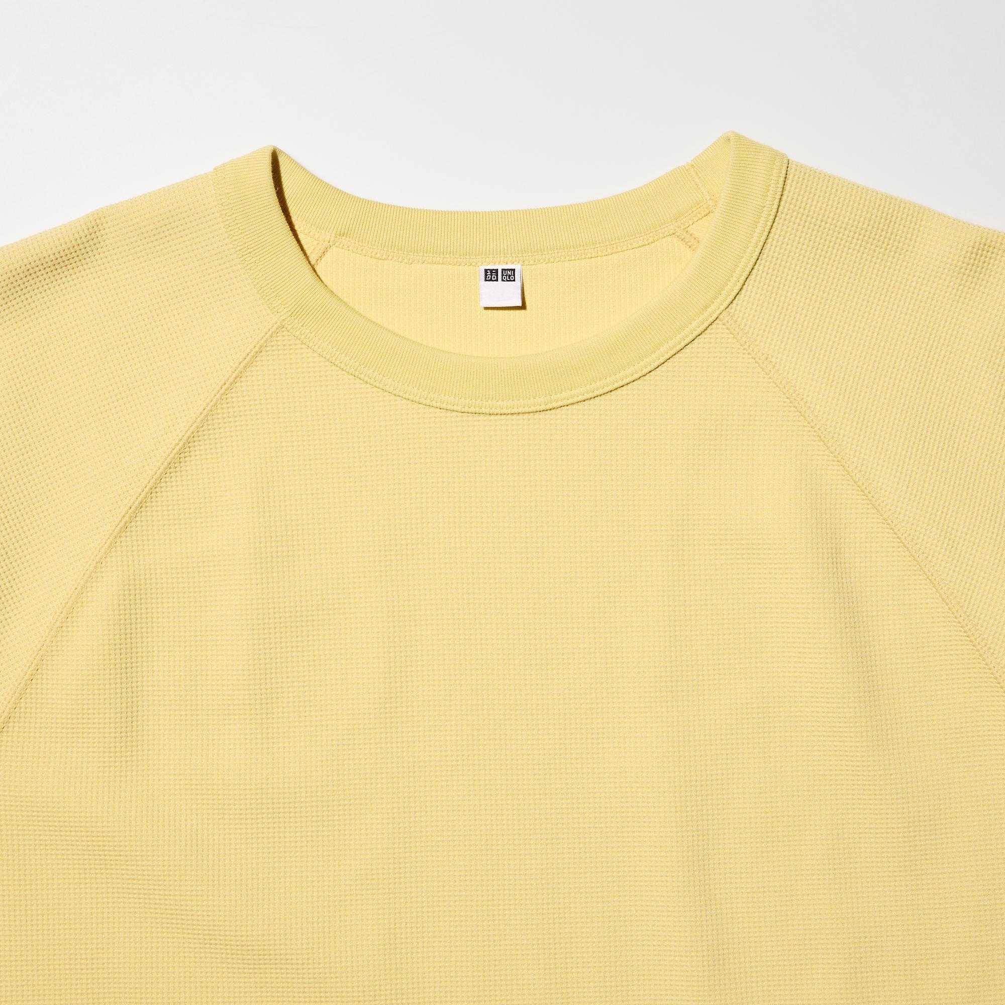 T-Shirt Dry Waffle Kerah Bulat Unisex | UNIQLO ID