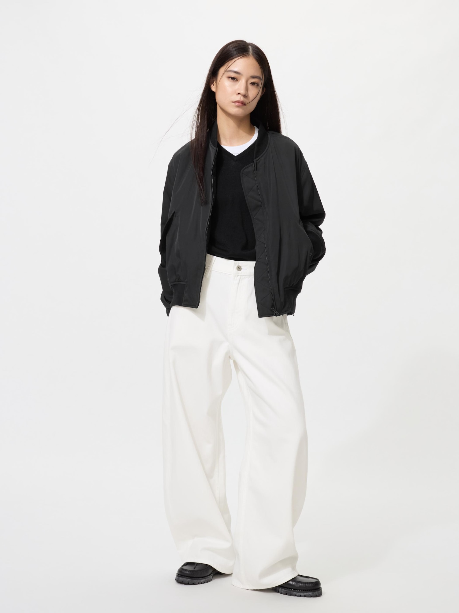 Unisex Baggy Curve Jeans (Barrel Leg Jeans) | UNIQLO ID