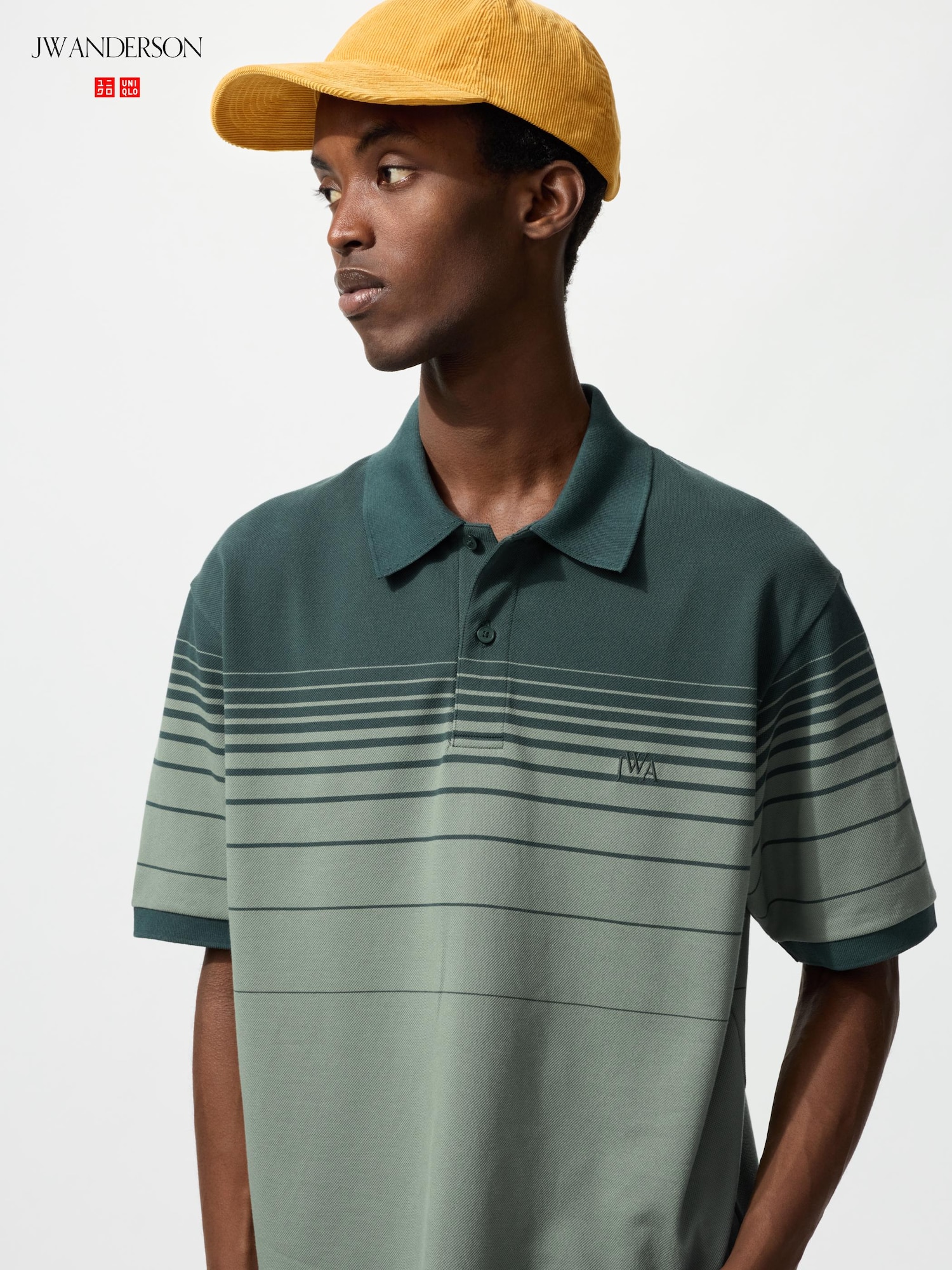 Kaos Polo Dry Pique Garis Unisex | UNIQLO ID