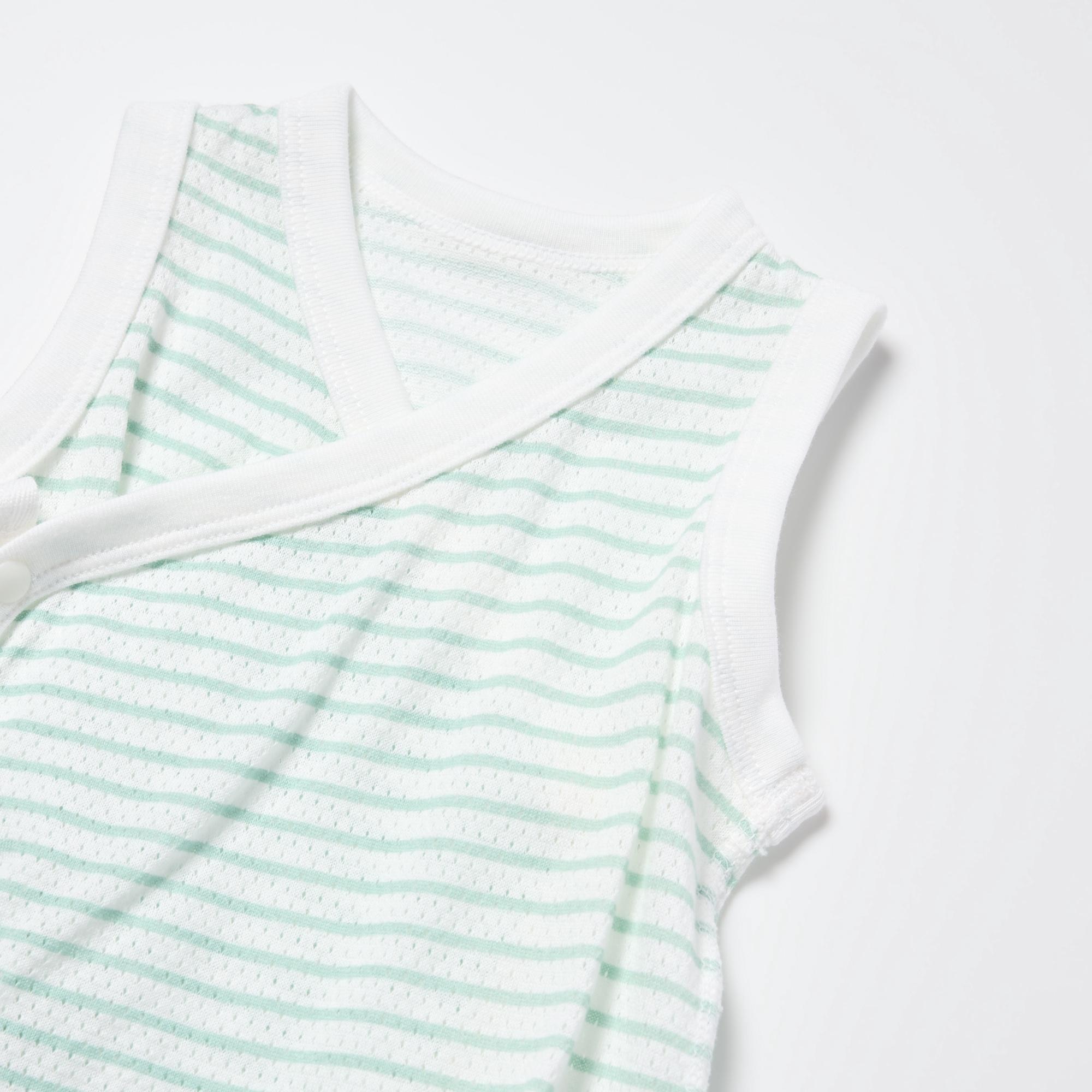Baby Cotton Mesh Inner Bodysuit Sleeveless | UNIQLO IN