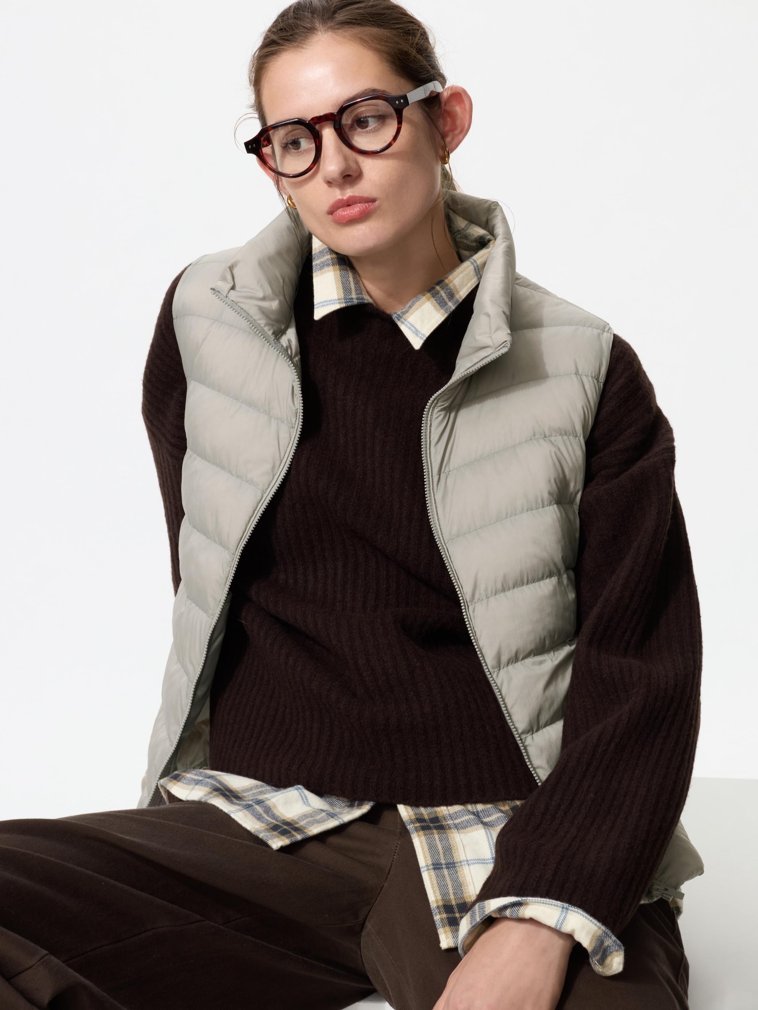 Women's Pufftech Vest | UNIQLO IN