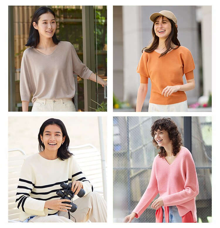 UNIQLO IN | 3D Knit | FLANNEL | AIRISM | LINEN | SUPIMA COTTON | RAYON ...