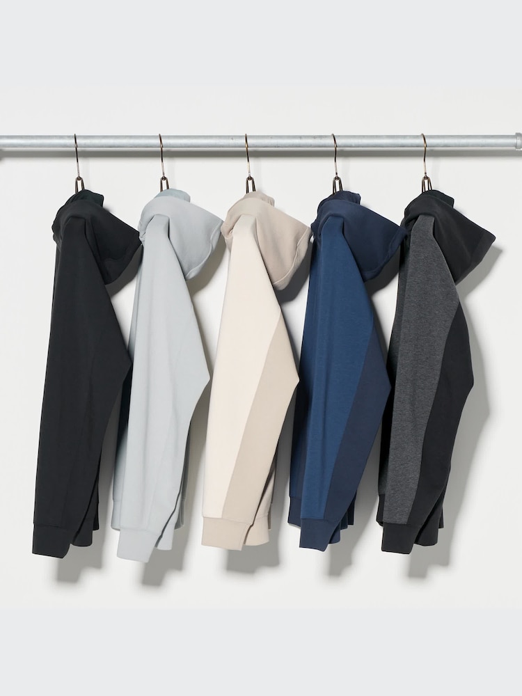 ユニクロ公式 | ドライストレッチスウェットフルジップパーカ