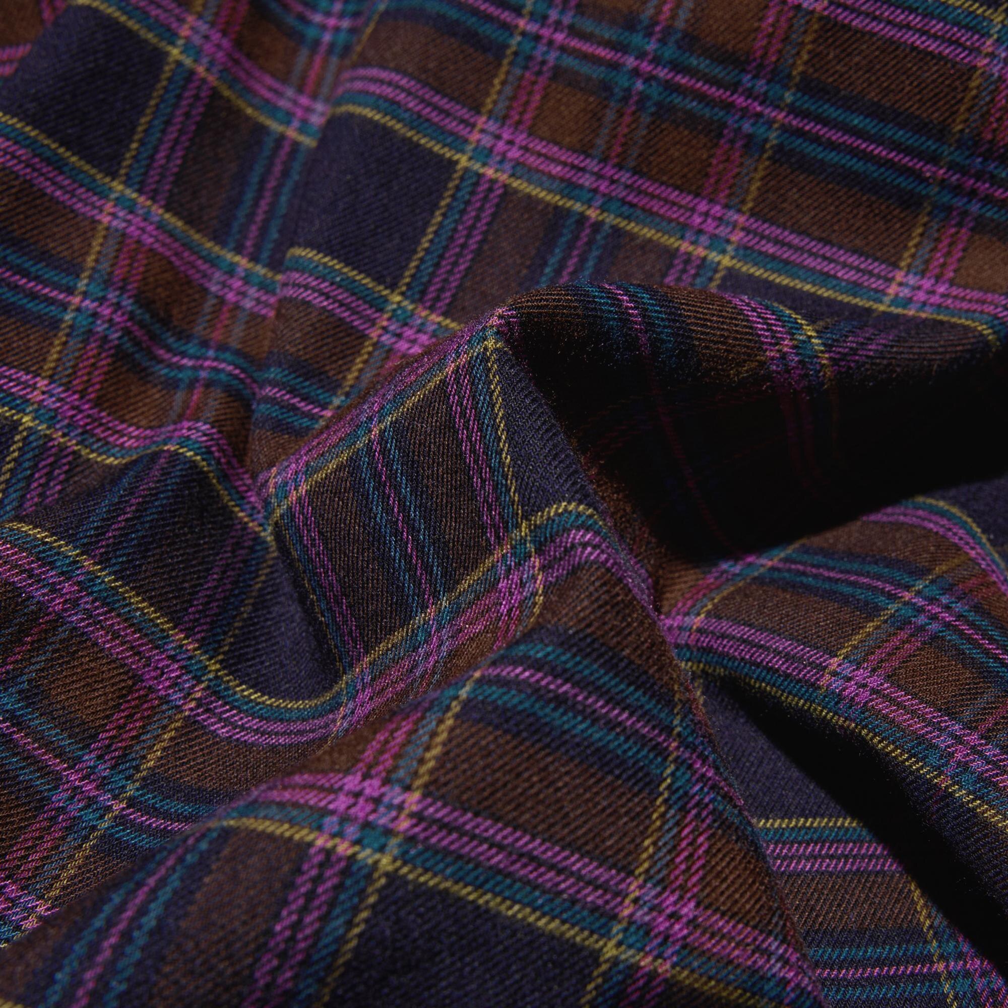 Women's Soft Flannel Skipper Shirt | Long Sleeve | Checked | UNIQLO MY