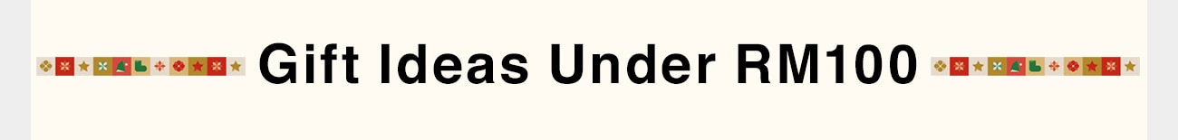 Gift ideas below RM100! - Uniqlo USA Email Archive