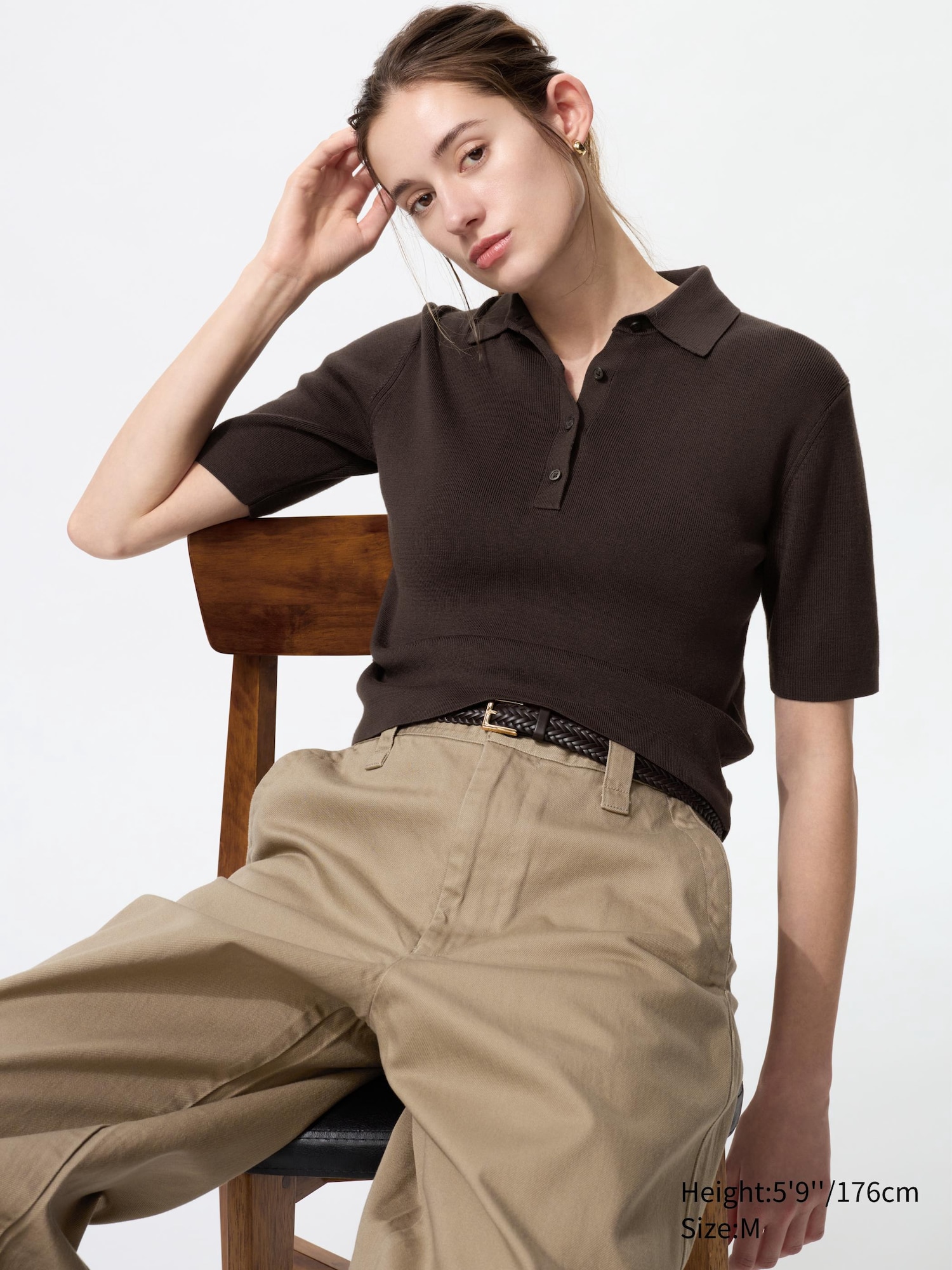 Check styling ideas for「Zip Up Blouson、Polo Short Sleeve Sweater ...
