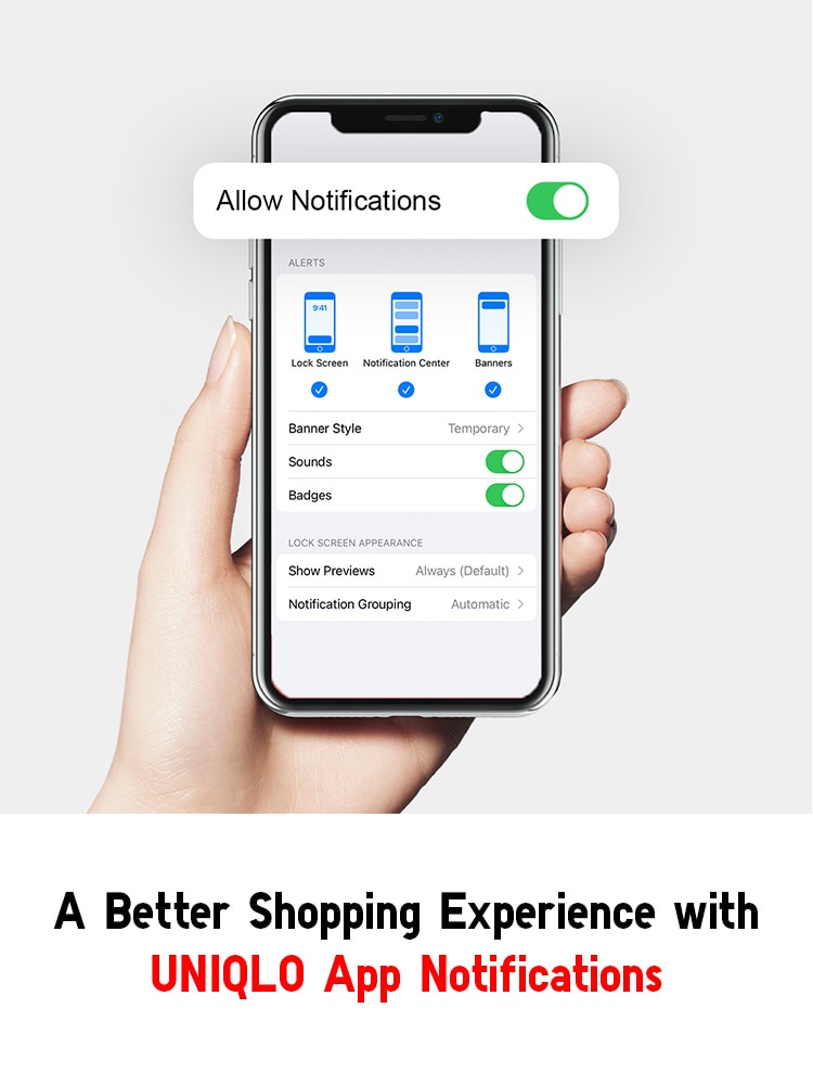 UNIQLO PH | APP NOTIFICATIONS