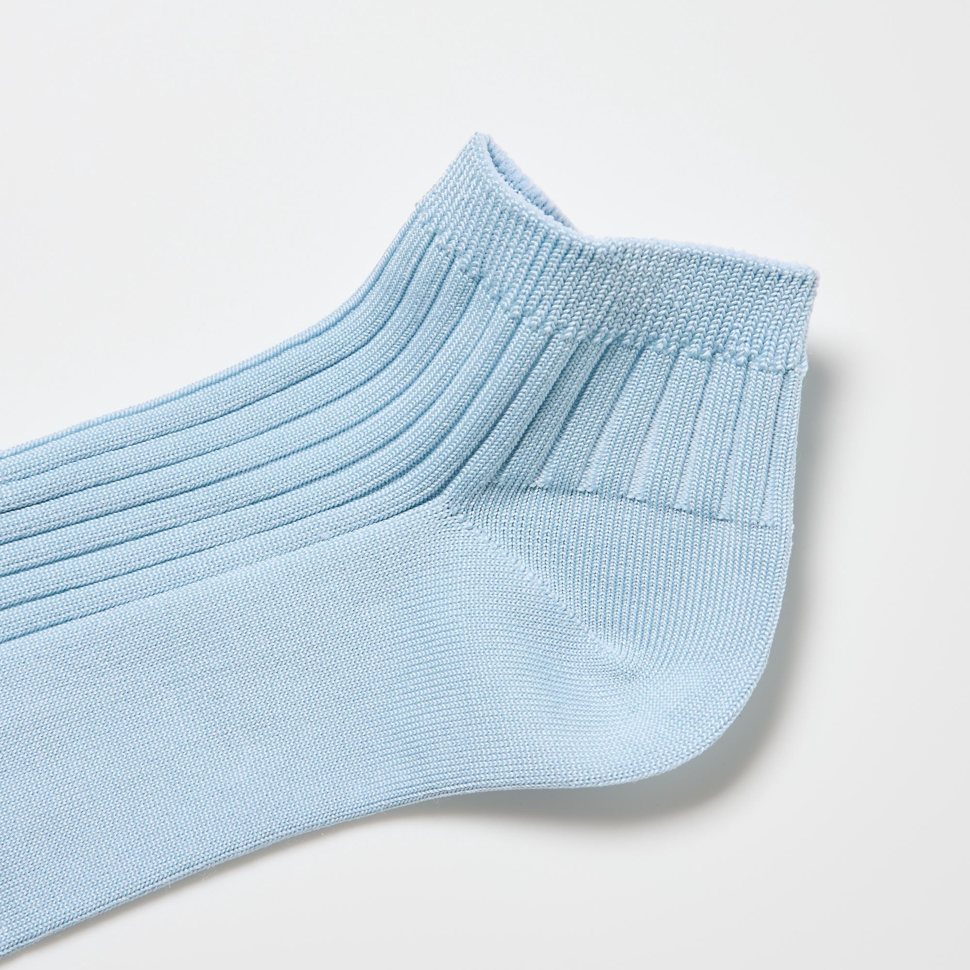 Women's Short Socks 3 Pairs (Ribbed) | UNIQLO SG