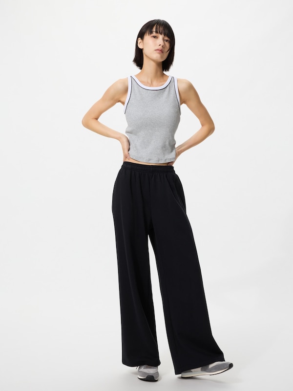 Women's Ribbed Cropped Bra Top | UNIQLO SG