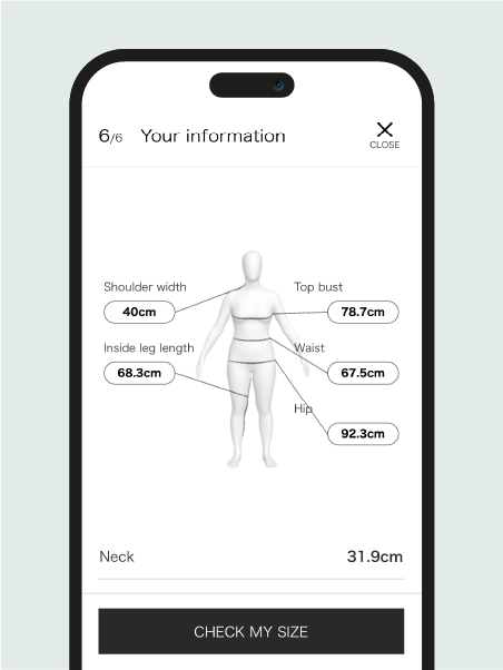 UNIQLO | MySize ASSIST | Online store