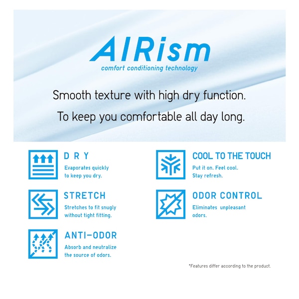 AIRism Cotton Crew Neck Short-Sleeve T-Shirt | UNIQLO US