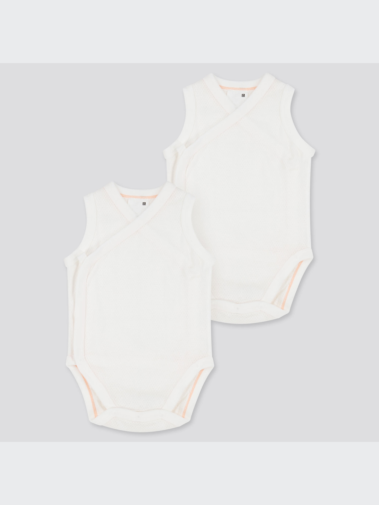 Cotton Mesh Inner Sleeveless Bodysuit (Set of 2) | UNIQLO US