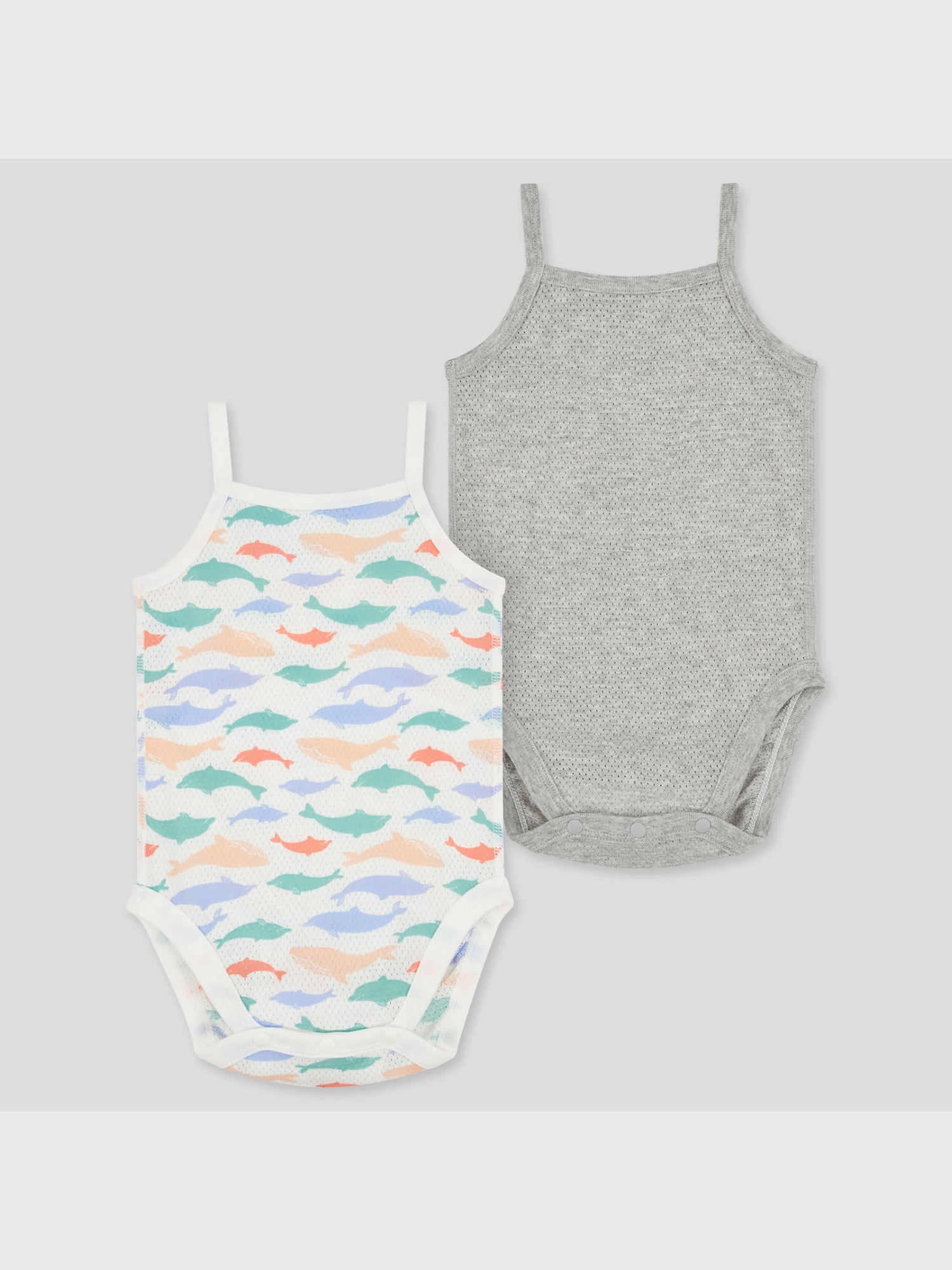 Cotton Mesh Inner Bodysuit (Set of 2) | UNIQLO US