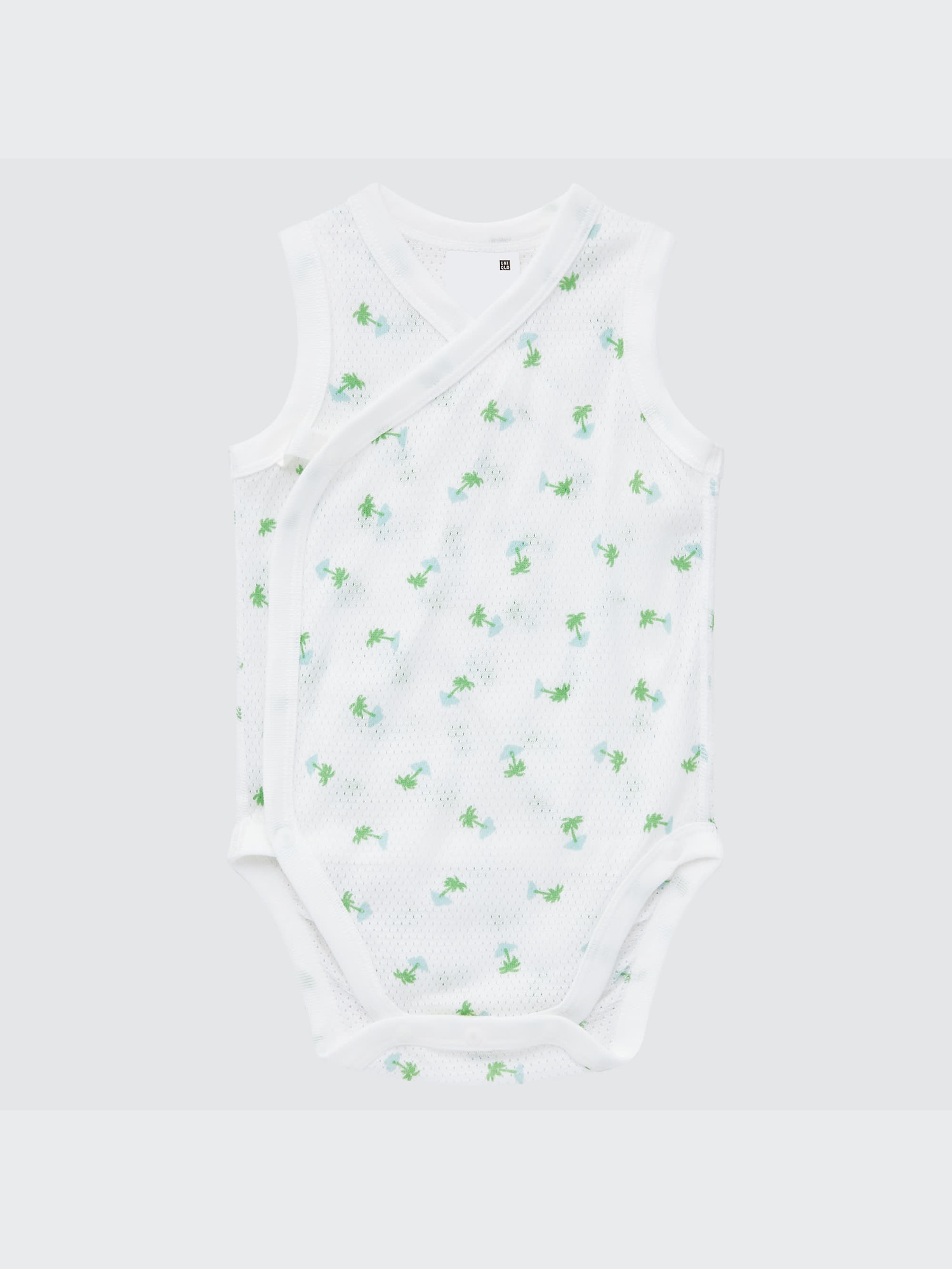Joy of Print Cotton Mesh Inner Bodysuit (Open Front) | UNIQLO US