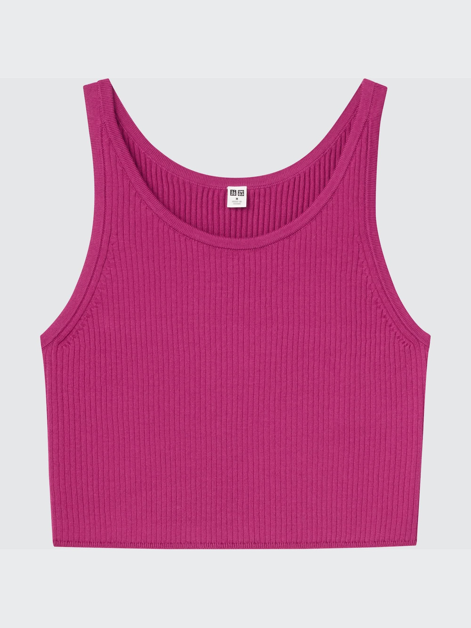 Ribbed Sleeveless Cropped Top | UNIQLO US