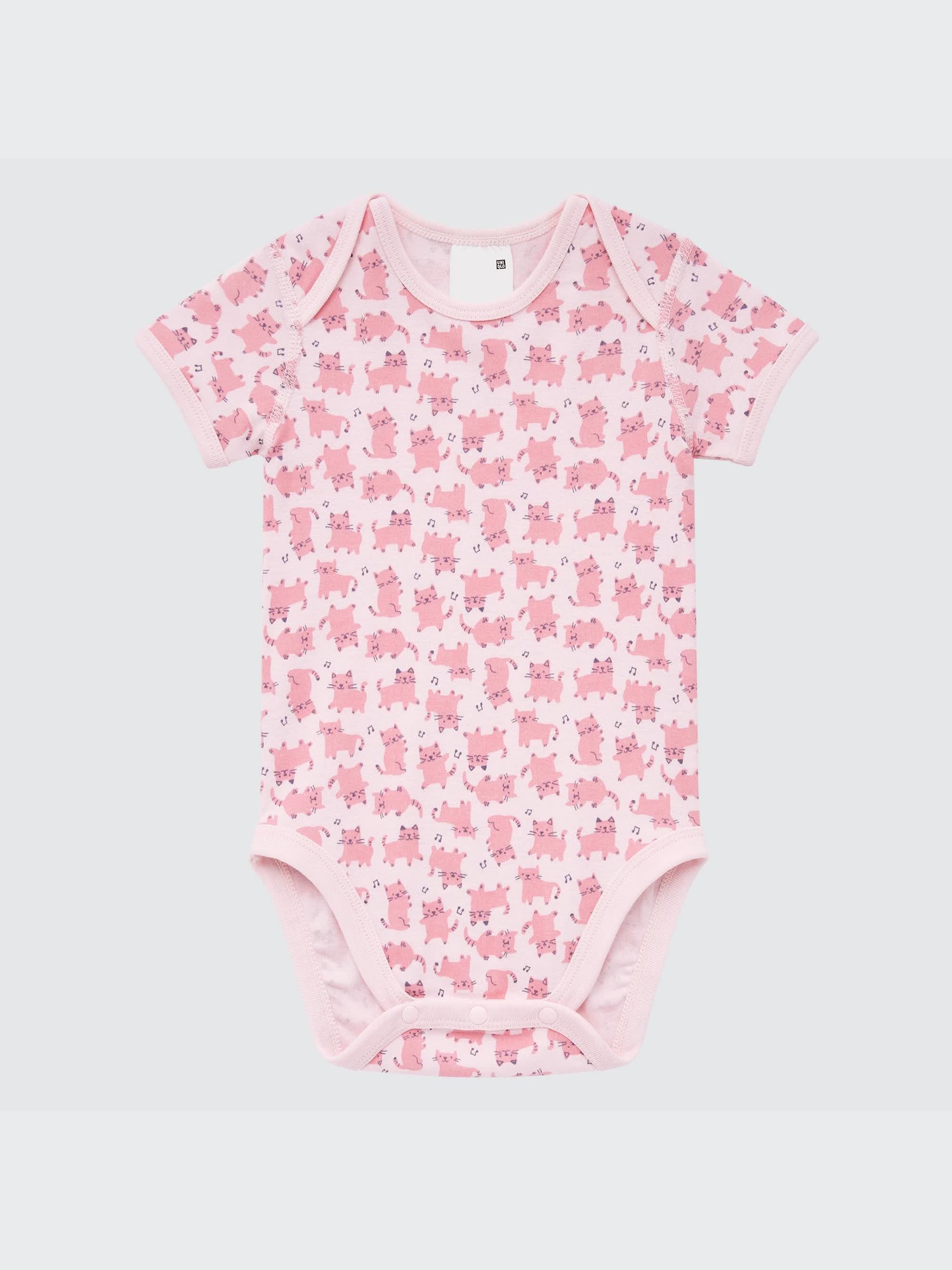 Baby Joy of Print Short-Sleeve Bodysuit (Cat) | UNIQLO US