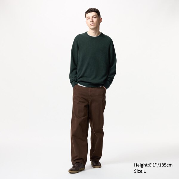 Cashmere Crew Neck Long-Sleeve Sweater | UNIQLO US