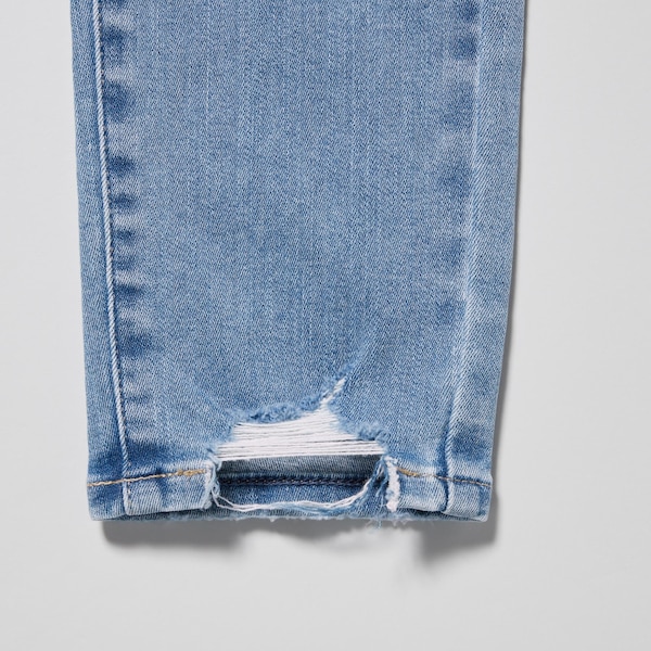 Distressed Ultra Stretch Skinny High-Rise Jeans | UNIQLO US