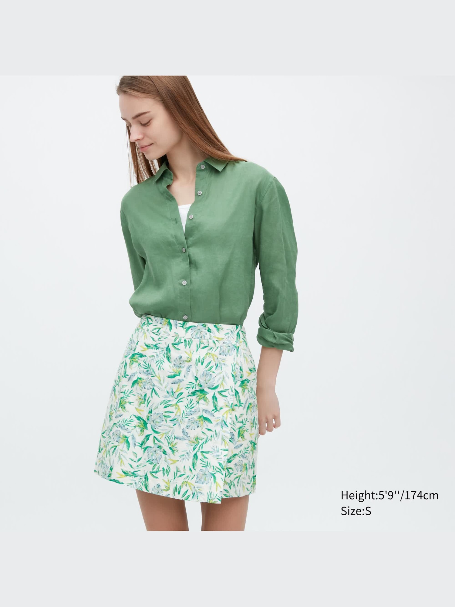 Linen Blend Skort | UNIQLO US