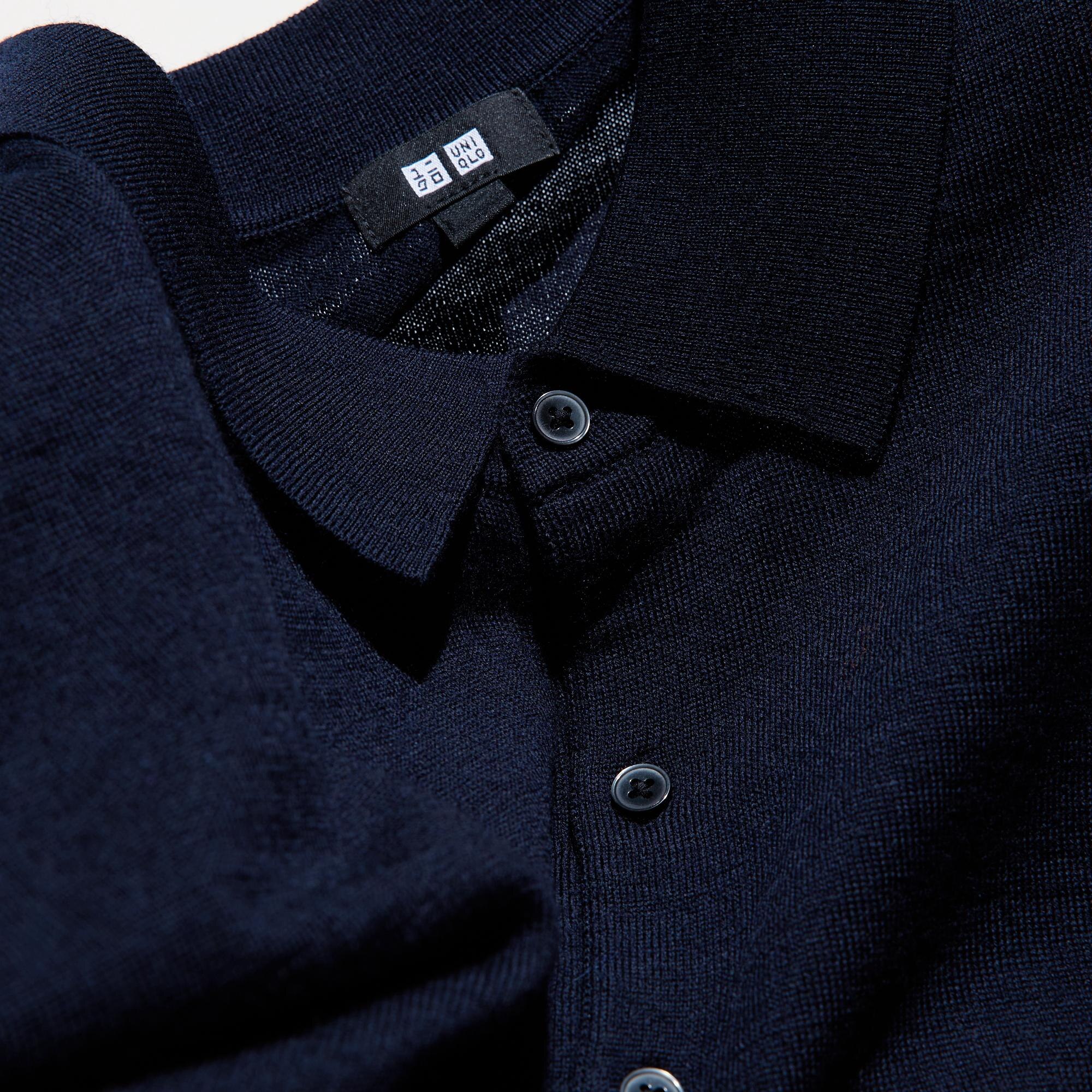 Merino Polo Shirt | Long Sleeve | UNIQLO US