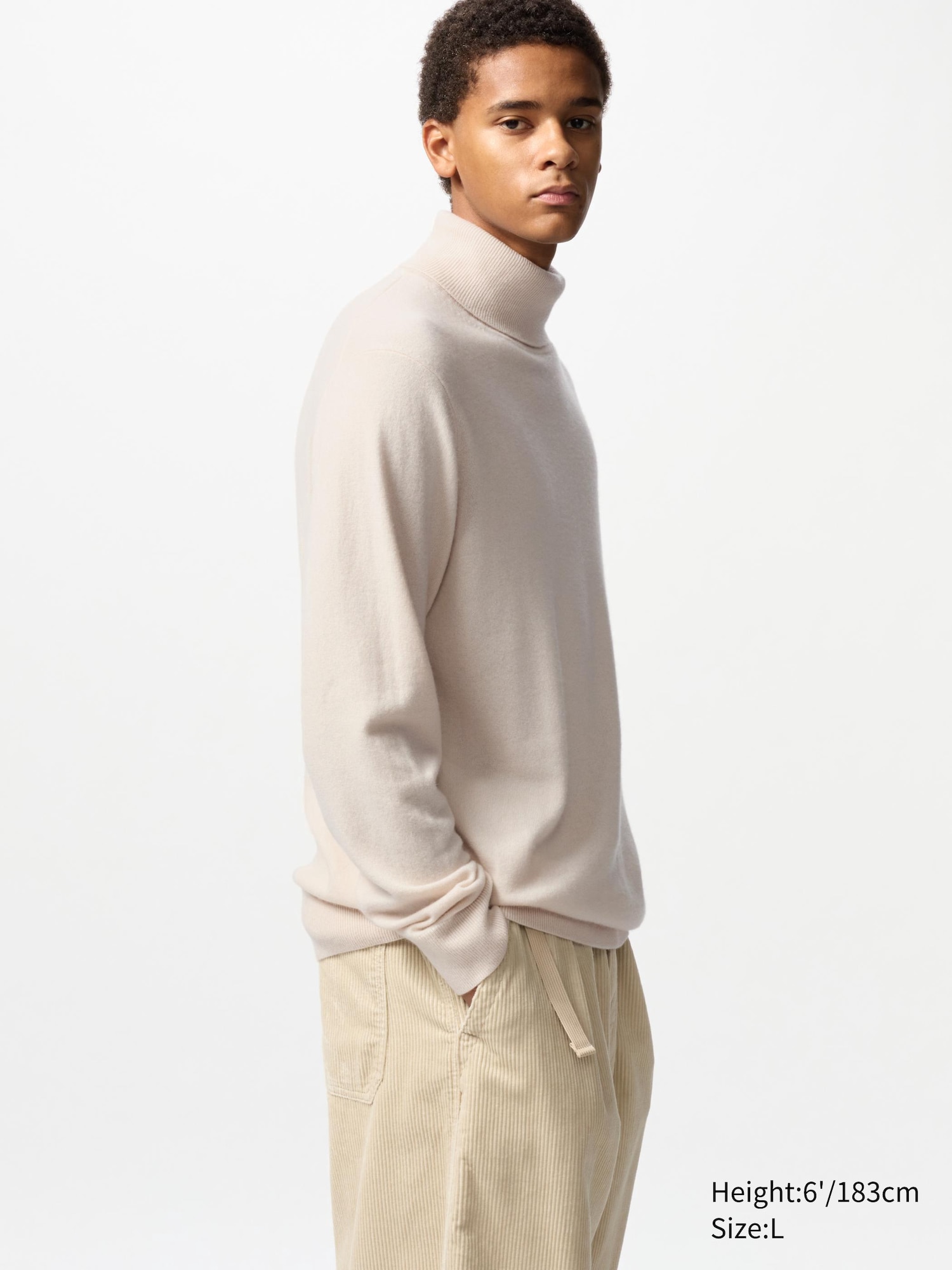 Cashmere Turtleneck Long-Sleeve Sweater | UNIQLO US