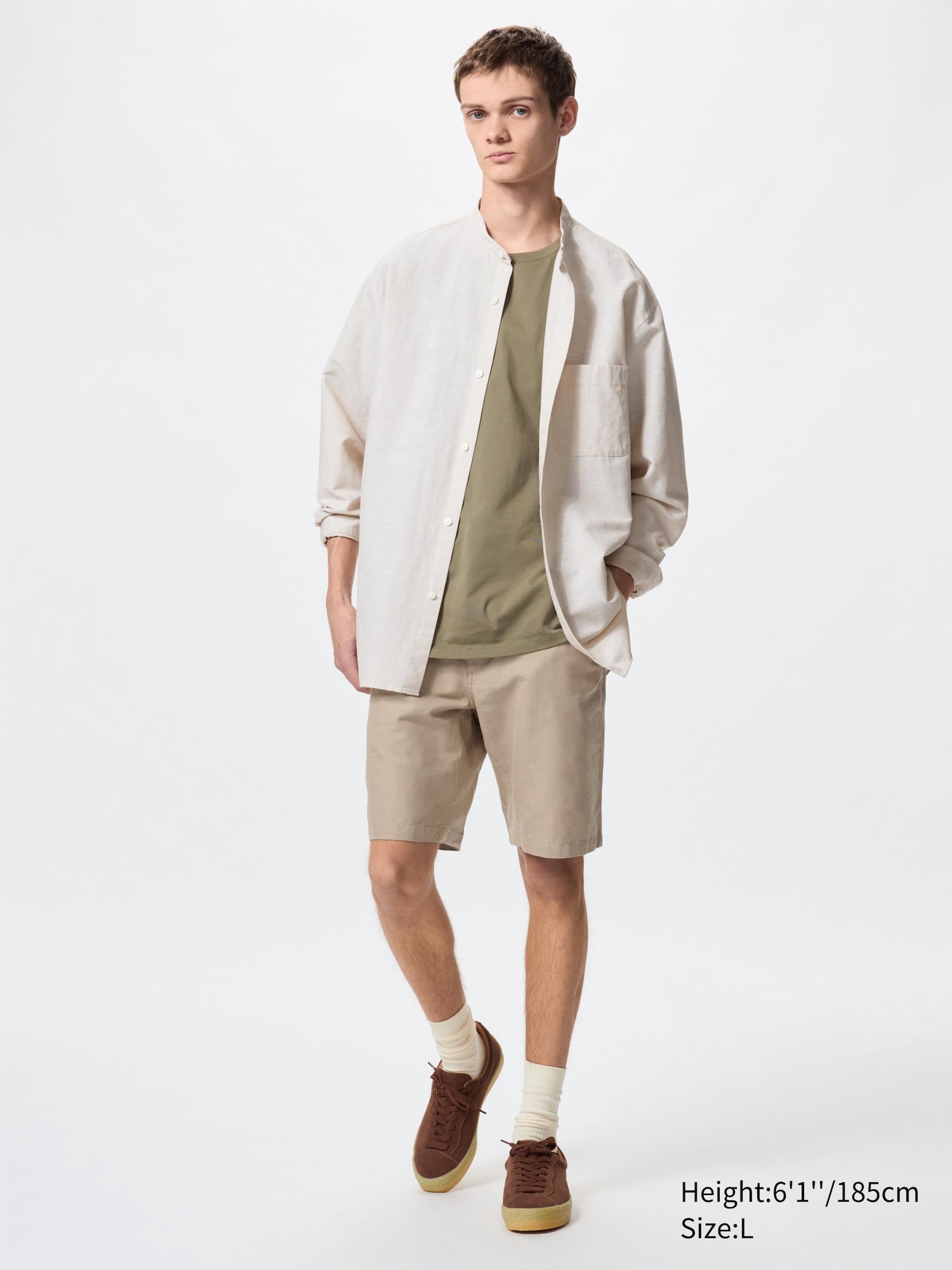 Linen Blend Shorts (9.5) | UNIQLO US
