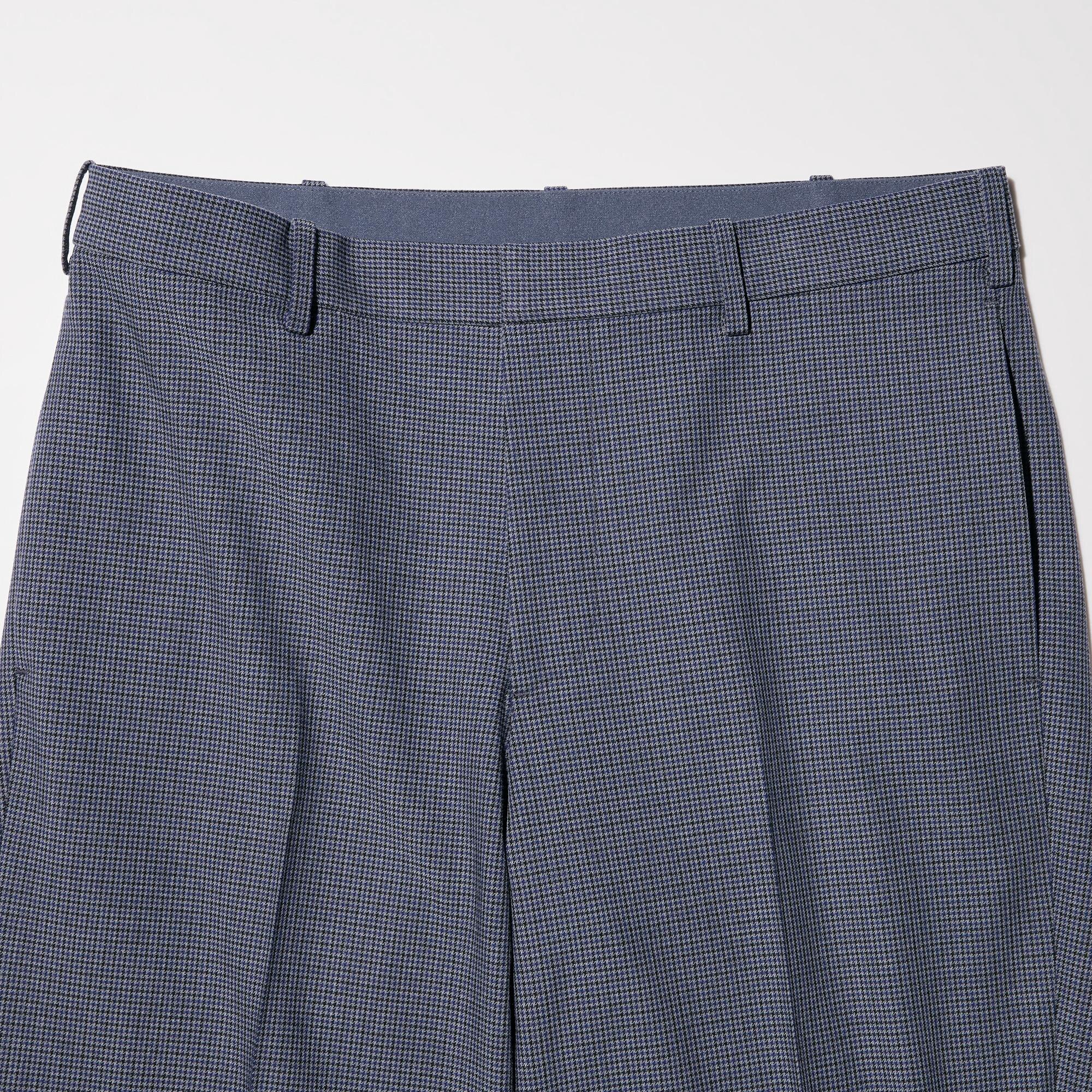 Smart Ankle Pants | 2-Way Stretch | Faux Wool | Checked | UNIQLO US