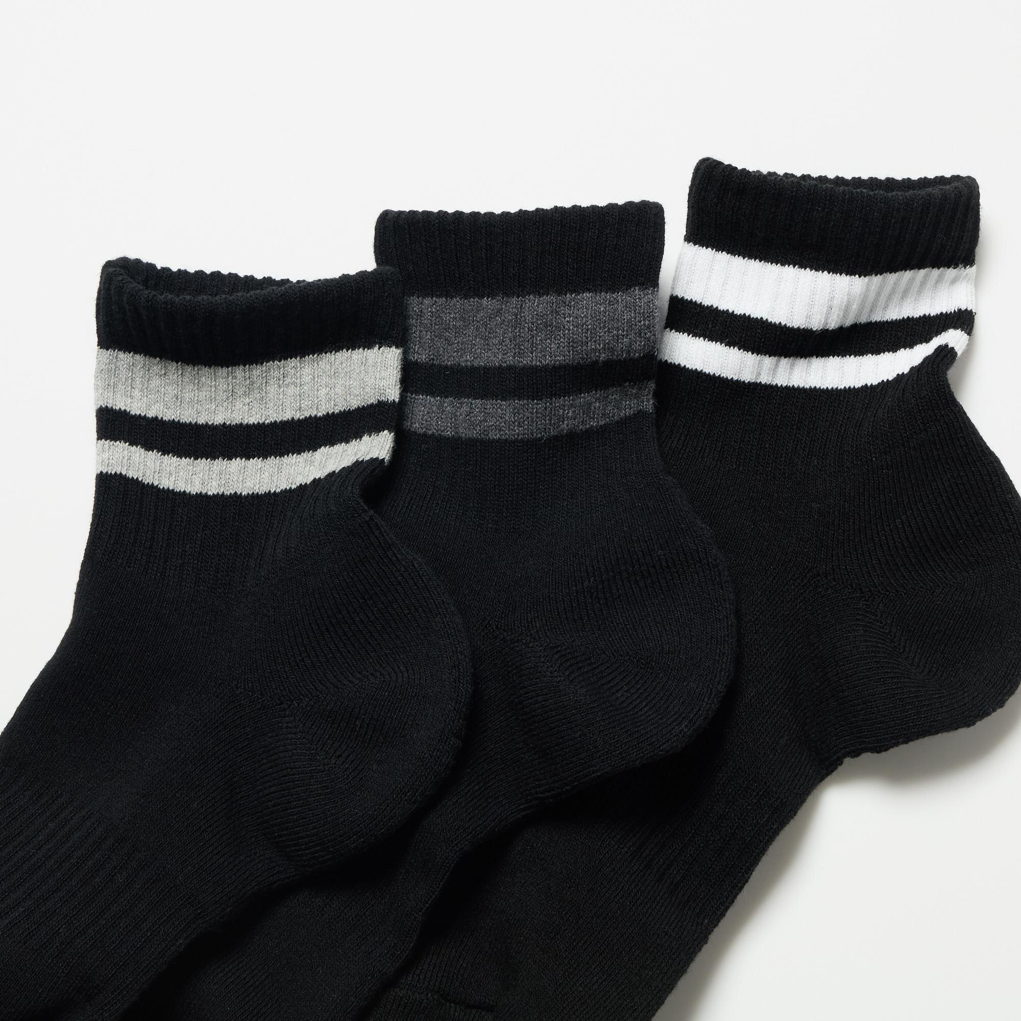 Pile Striped Socks | 3 Pairs | UNIQLO US