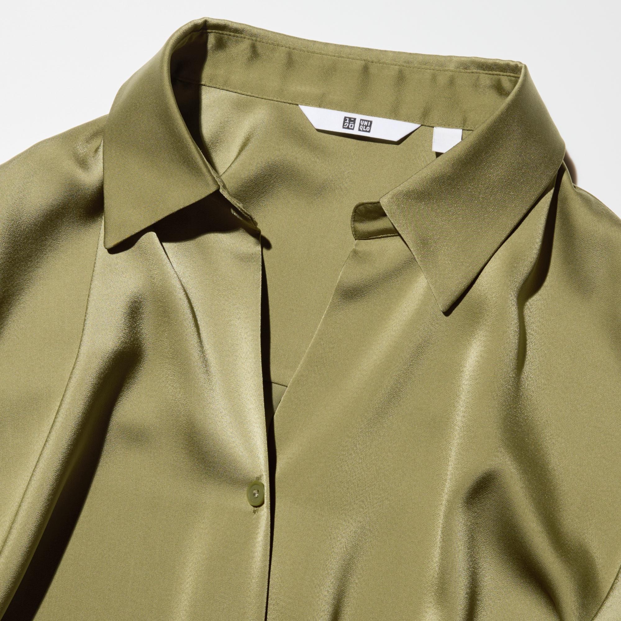 Women's Satin Blouse | UNIQLO US