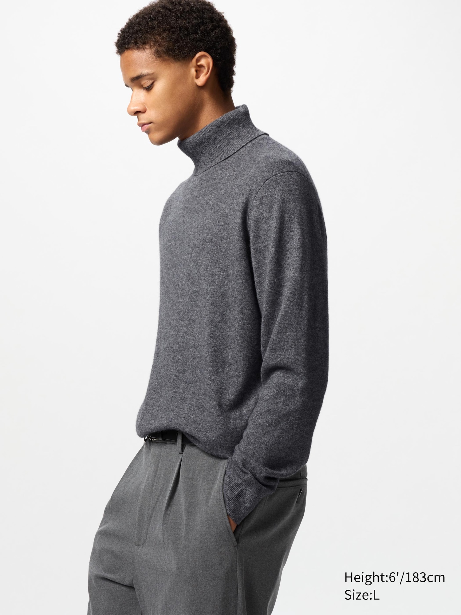 Cashmere Turtleneck Sweater | UNIQLO US